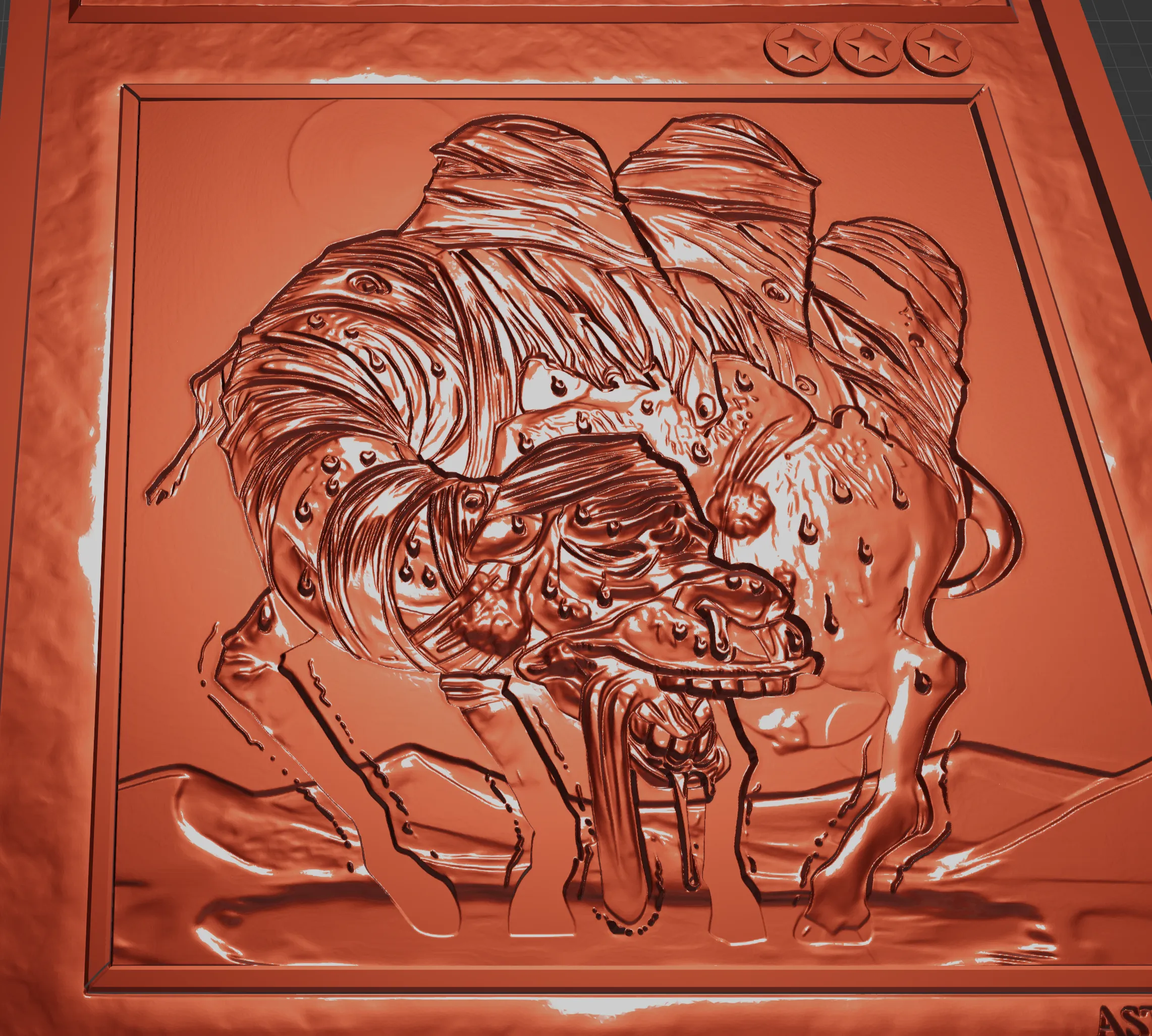 Free Other STL Download - 3-Hump Lacooda - yu-gi-oh!by Wsonuchiha3D