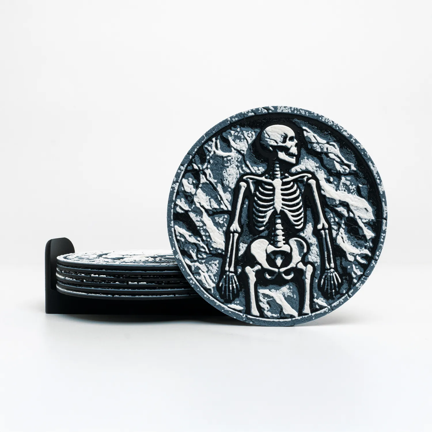 Skeleton Fossil Coasters | 3D models download | Creality Cloud