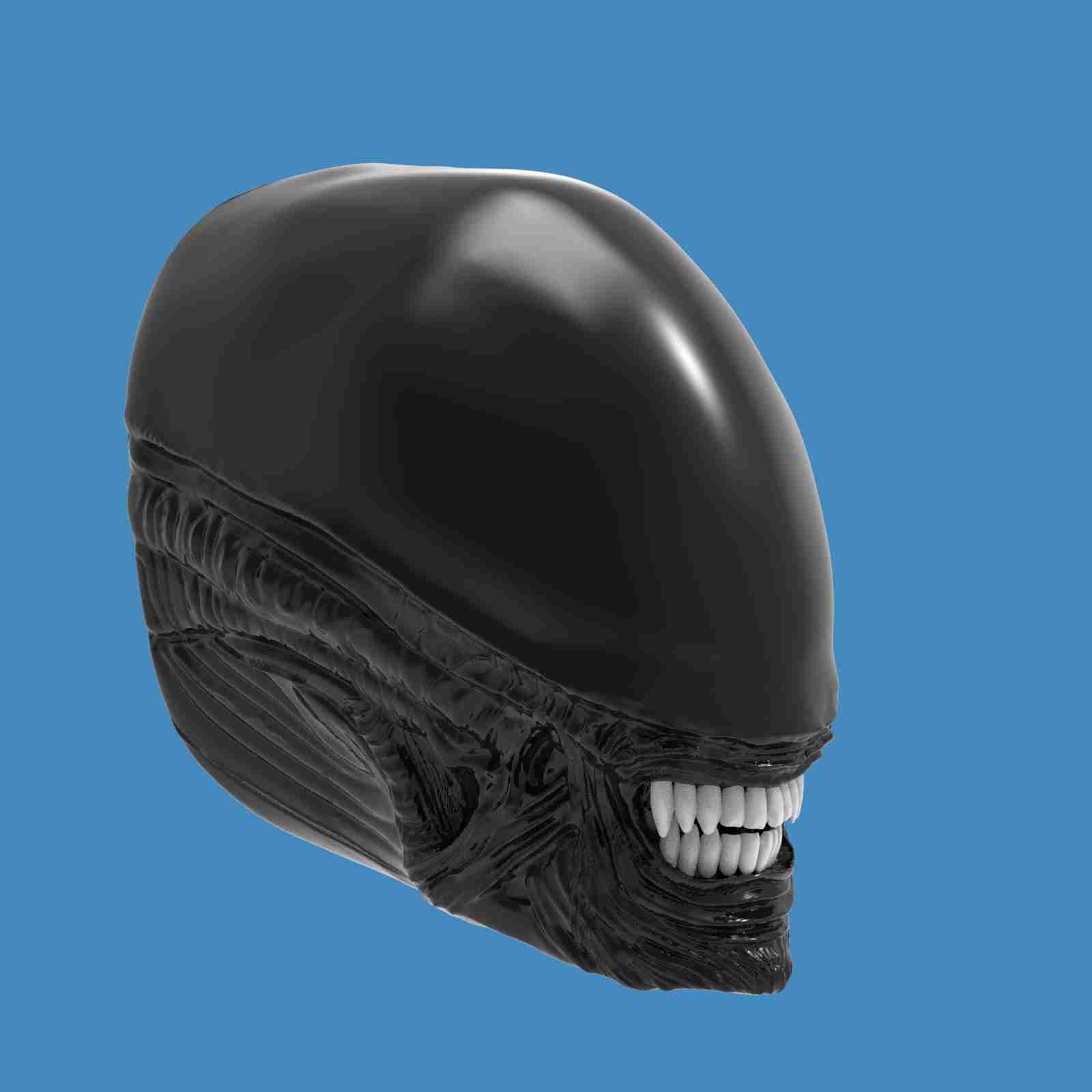 Alien Head | 3D models download | Creality Cloud