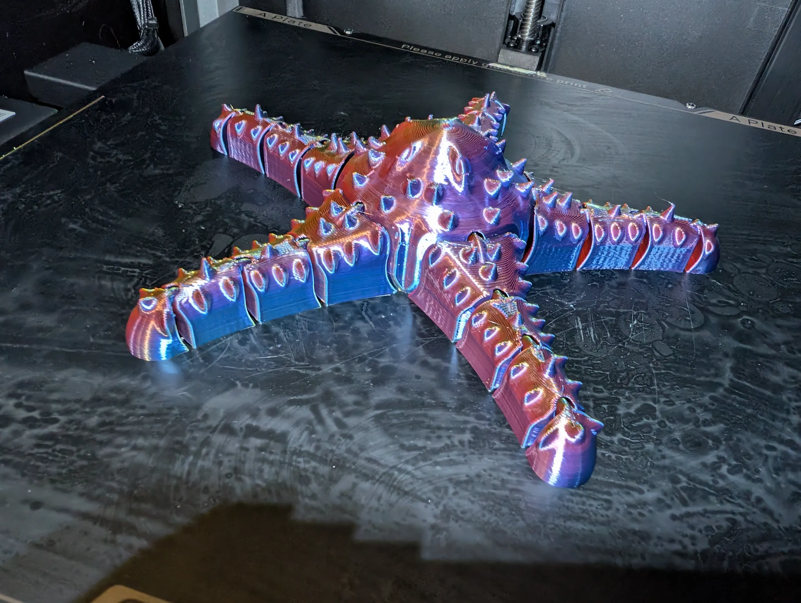 3D Printer Files | 3MF File | Starflex - Beautiful Flexi Starfish. Free! Easy to Print ...