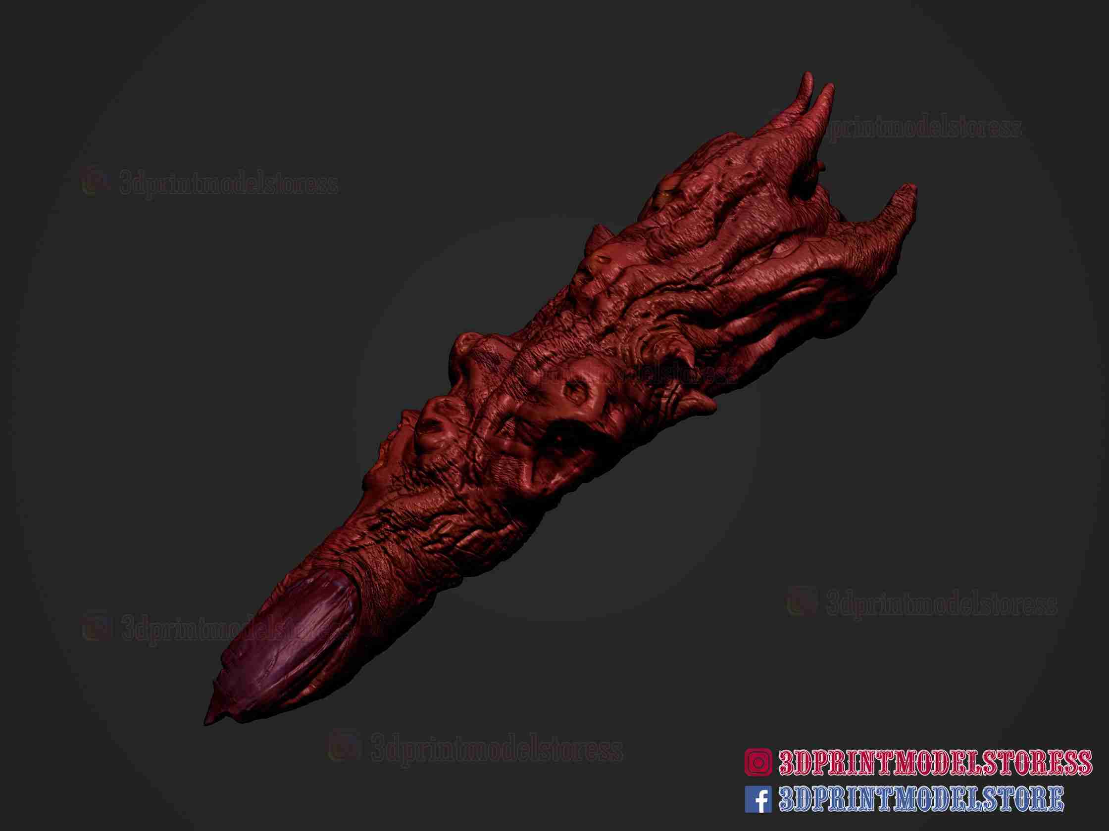 Sukuna Finger - Jujutsu Kaisen | 3D models download | Creality Cloud