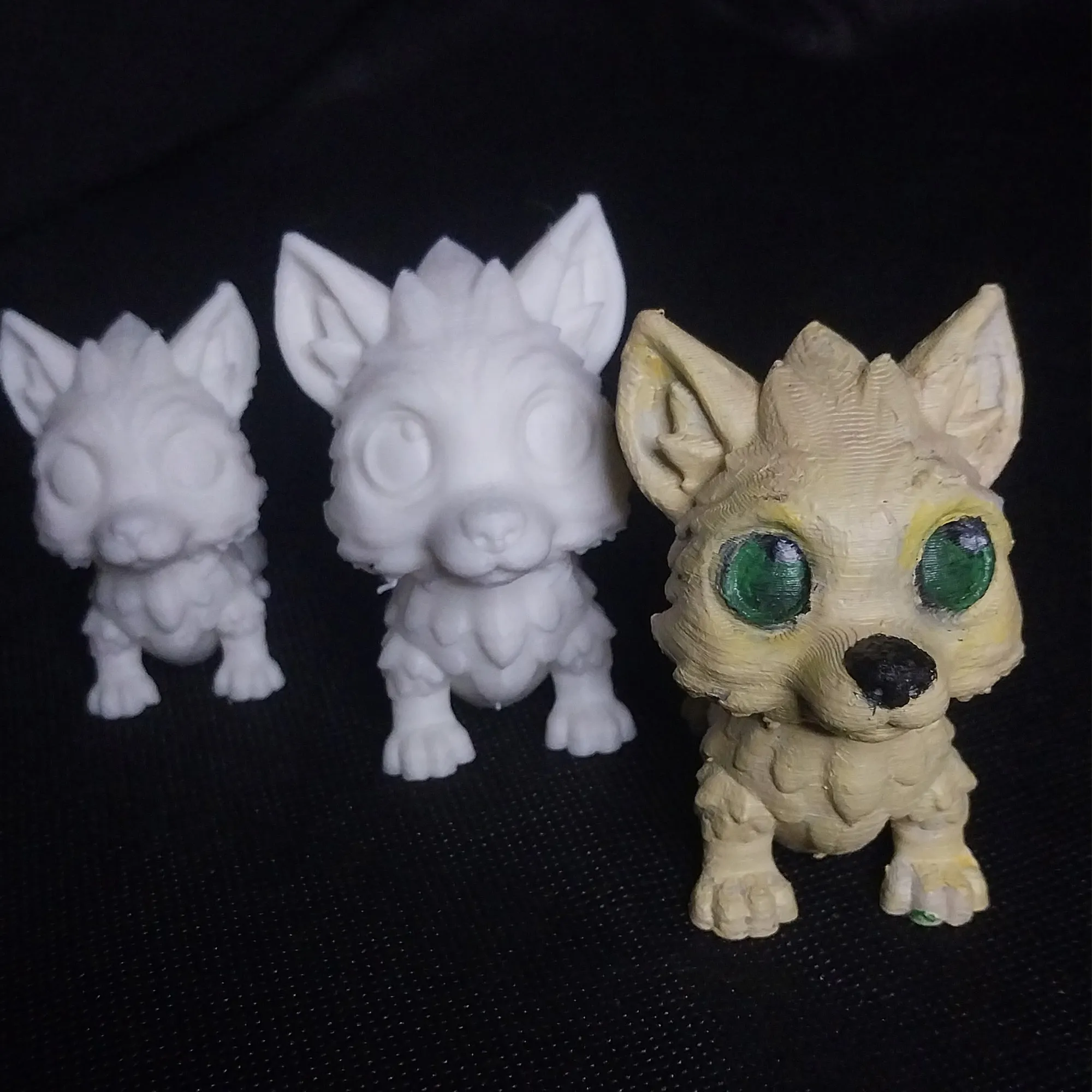 Other STL Download - Flexi Articulated Wolf Toyby GALAXIARUM 3D