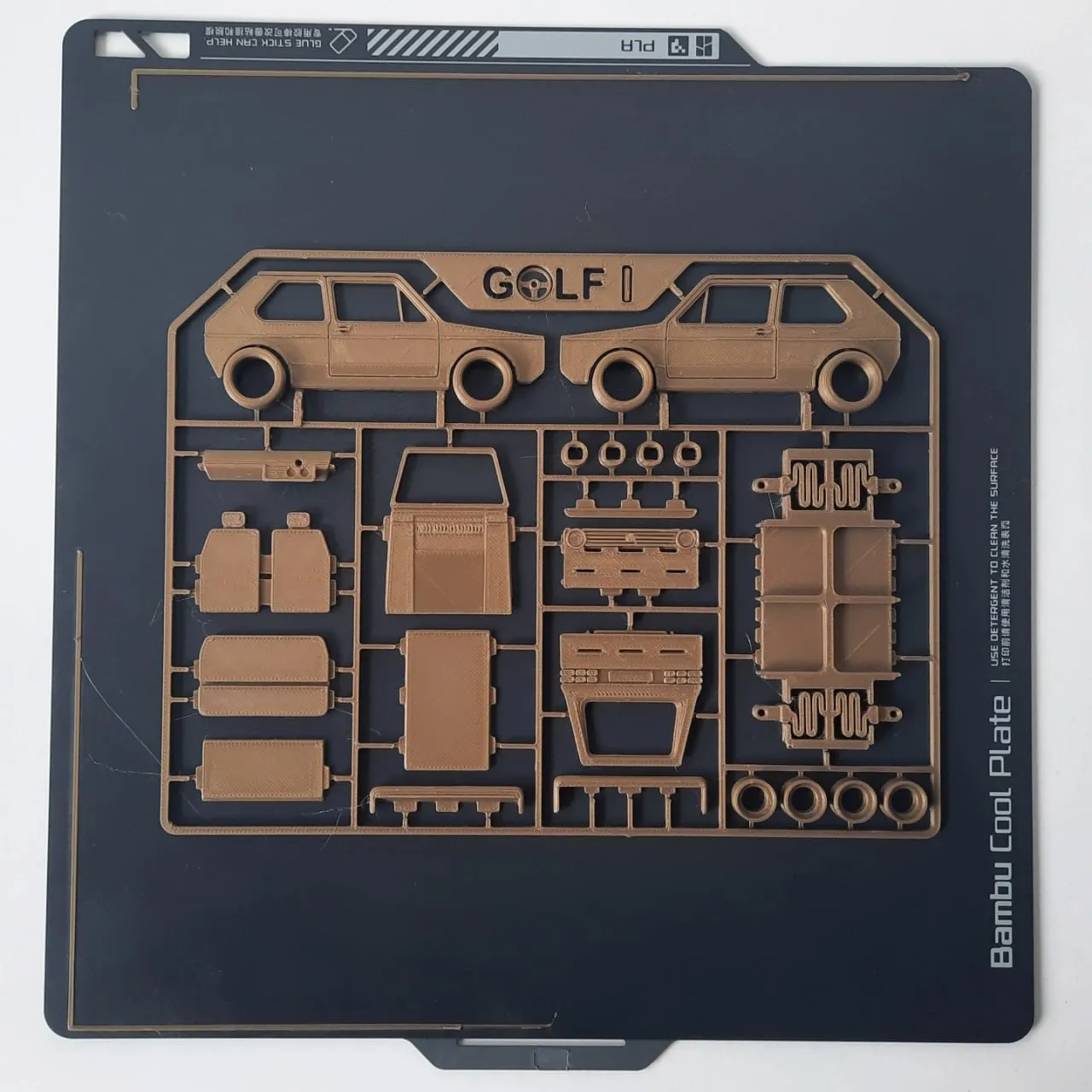 Vehicles & Machinery STL Download - GOLF MK1 KITby 3D KİNG_