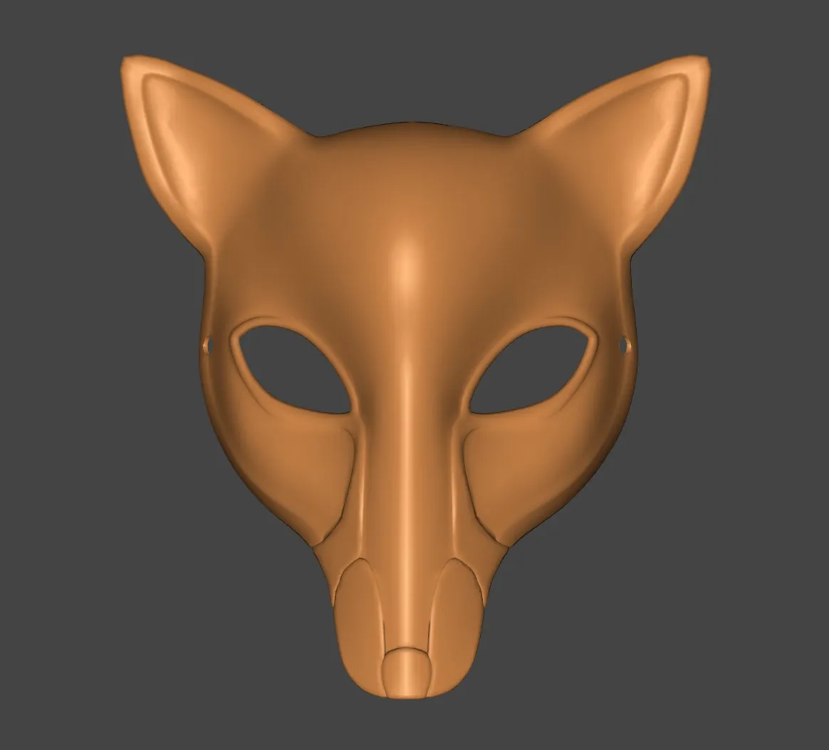Cosplay STL Download - Wearable Venetian Fox Maskby Edna Lab