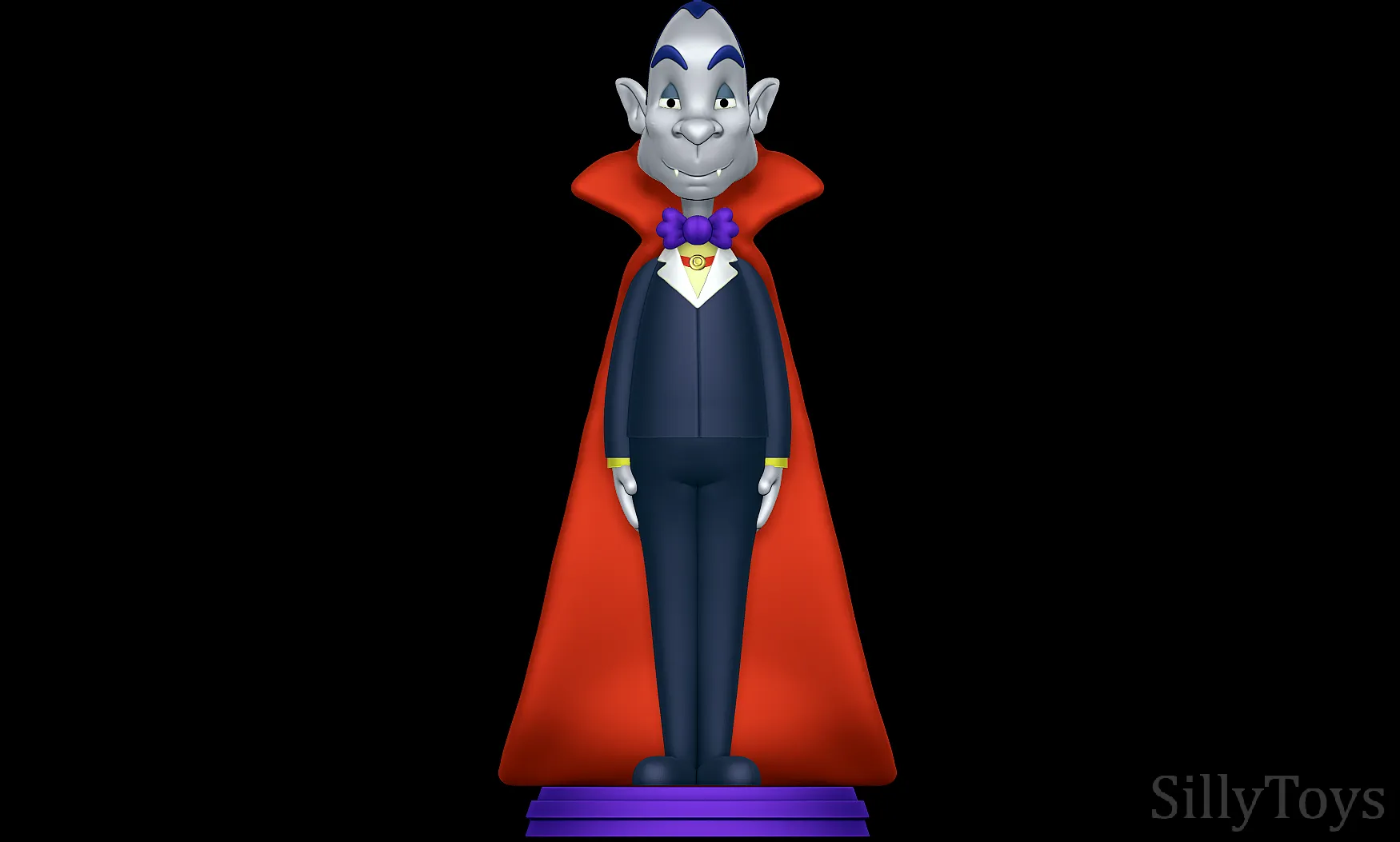 Characters & Creatures STL Téléchargement - Drac - Monster Mash - SillyToys