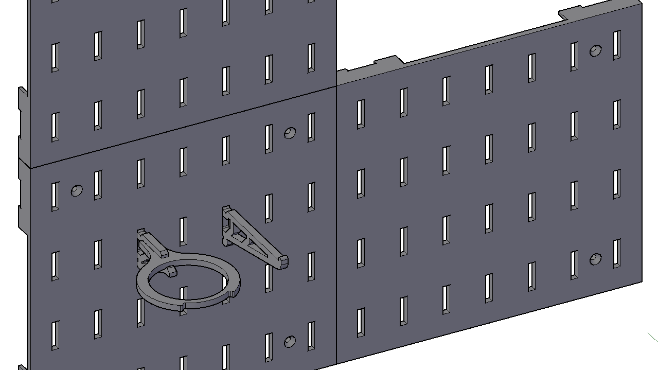 Custom Pegboard Set | 3D models download | Creality Cloud