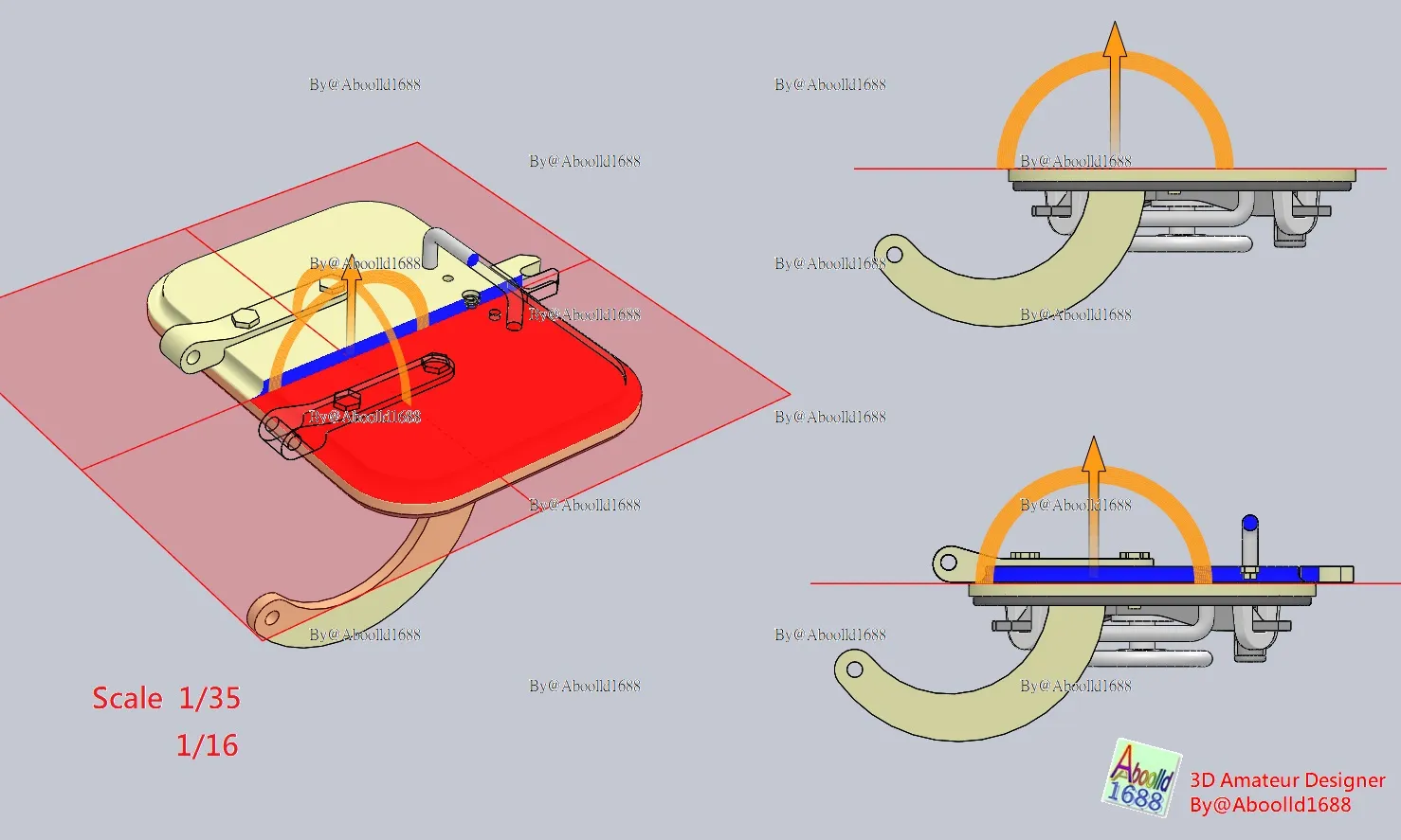 Vehicles & Machinery STL Download - Tiger tank Early Modified hatch ...