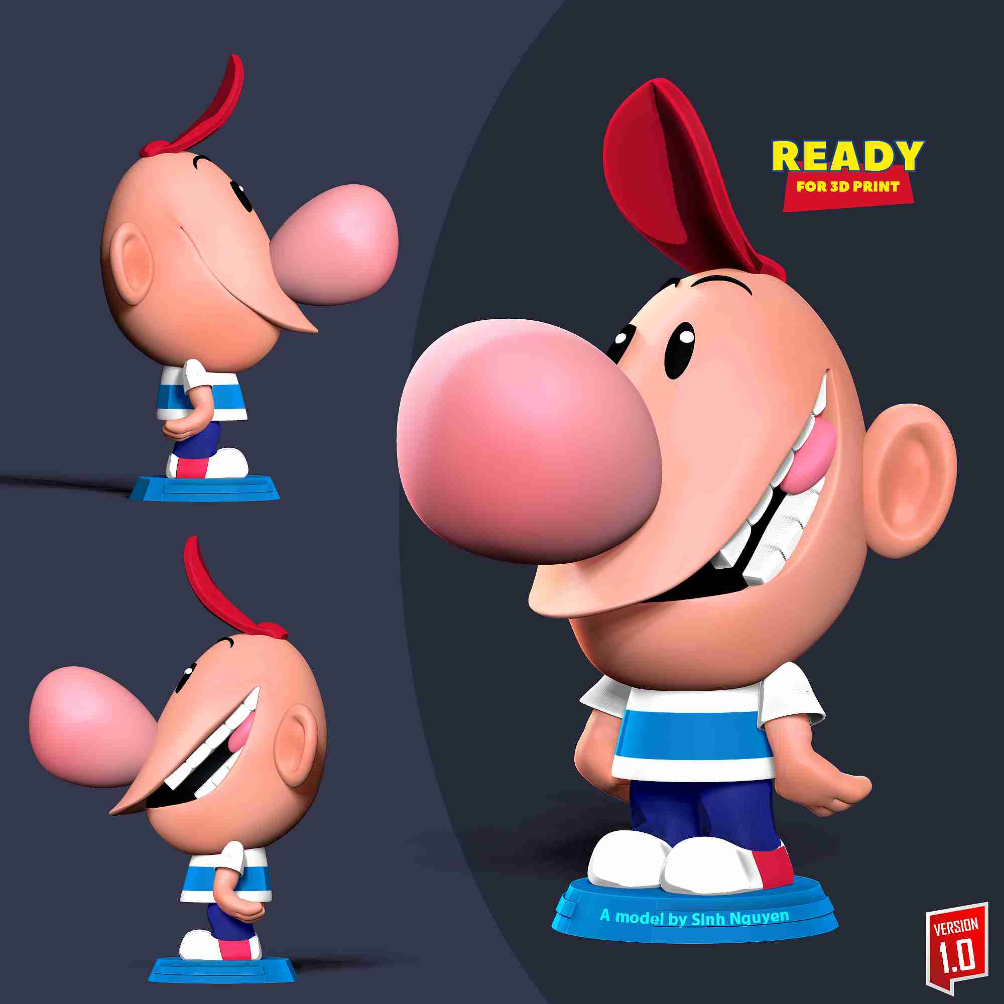 Billy - Cartoon Network Fanart | 3D models download | Creality Cloud