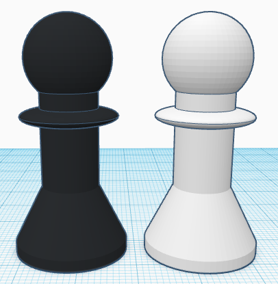 Full Simplistic Chess Pieces Set | 3D models download | Creality Cloud