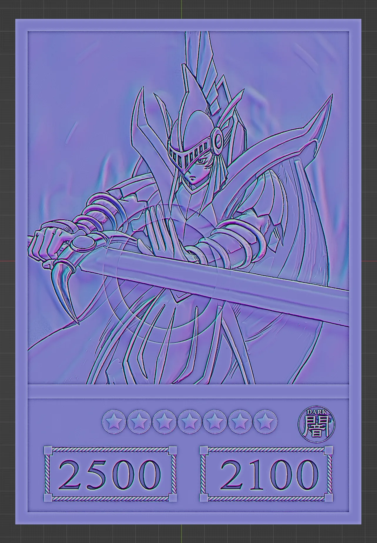 3D Printer Files | 3MF File | Dark Magician Knight - yu-gi-oh ...
