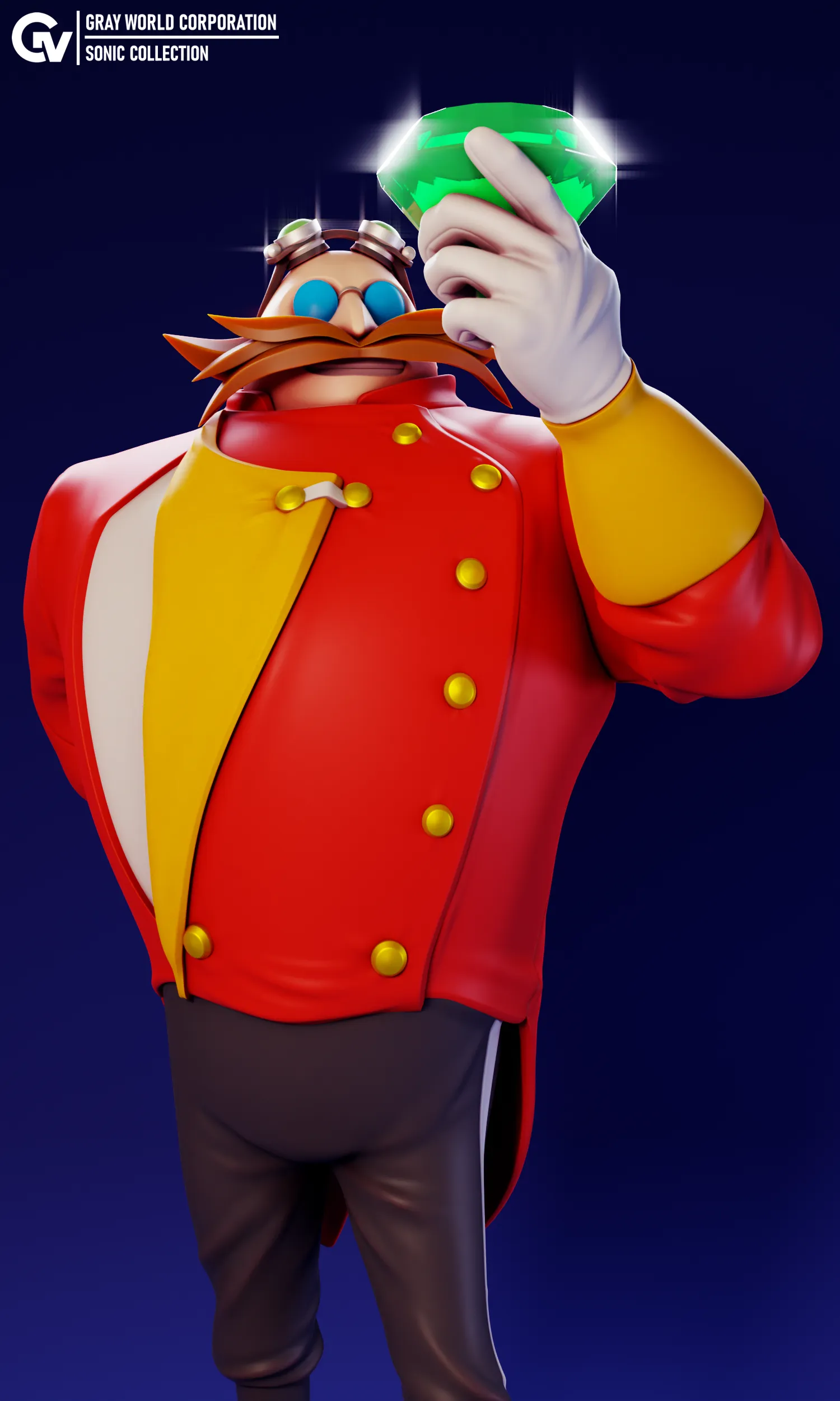 Eggman Boom | Sonic The Hedgehog | 3D models download | Creality Cloud