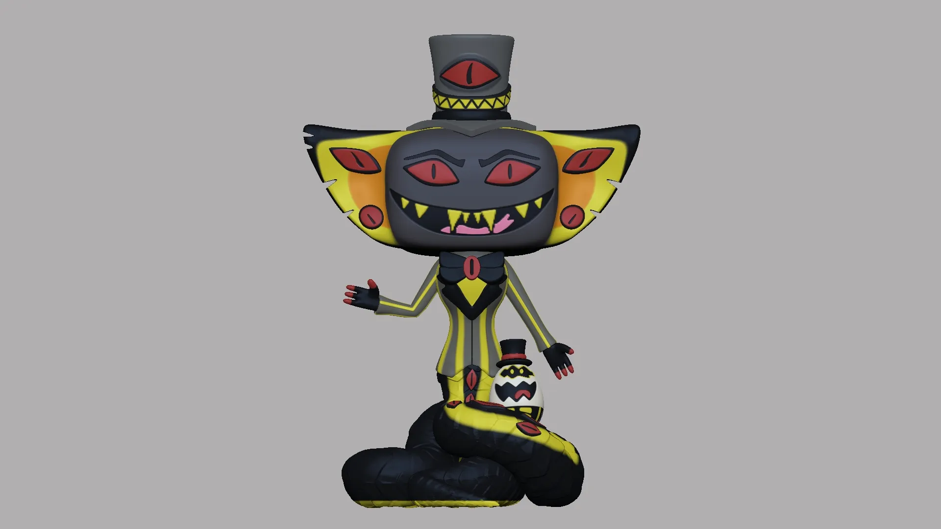 Characters & Creatures STL Download - Sir Pentious Hazbin Hotel Funko ...