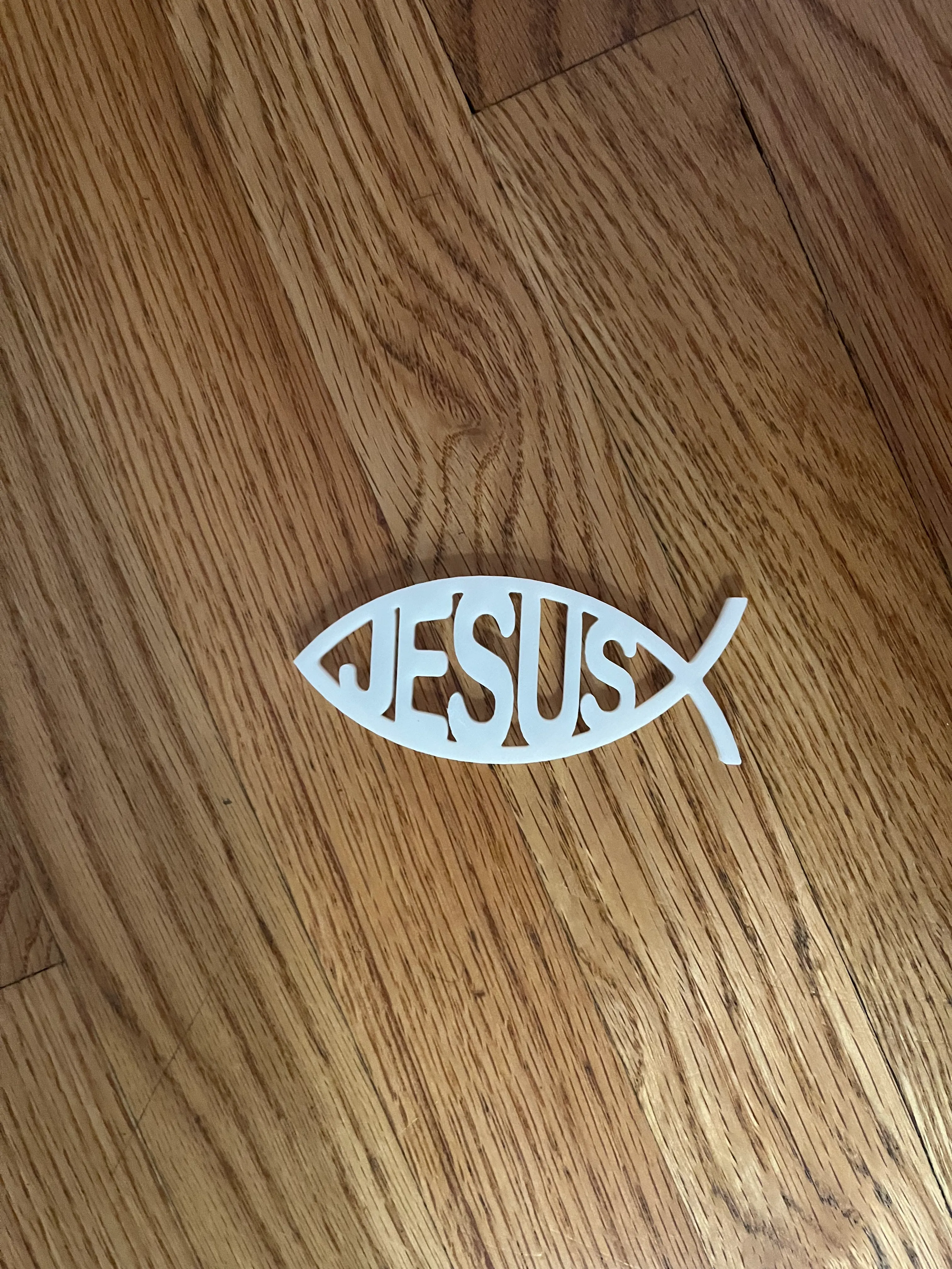 Logotipo del pez Jesús | 3D models download | Creality Cloud