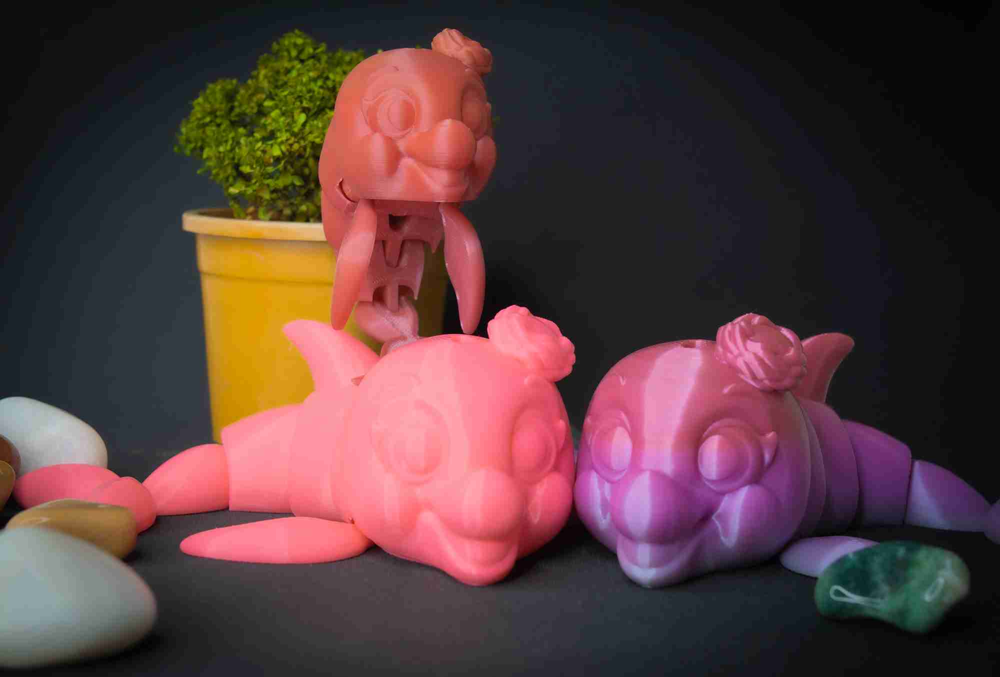 Flexi Lady Dolphin | 3D models download | Creality Cloud