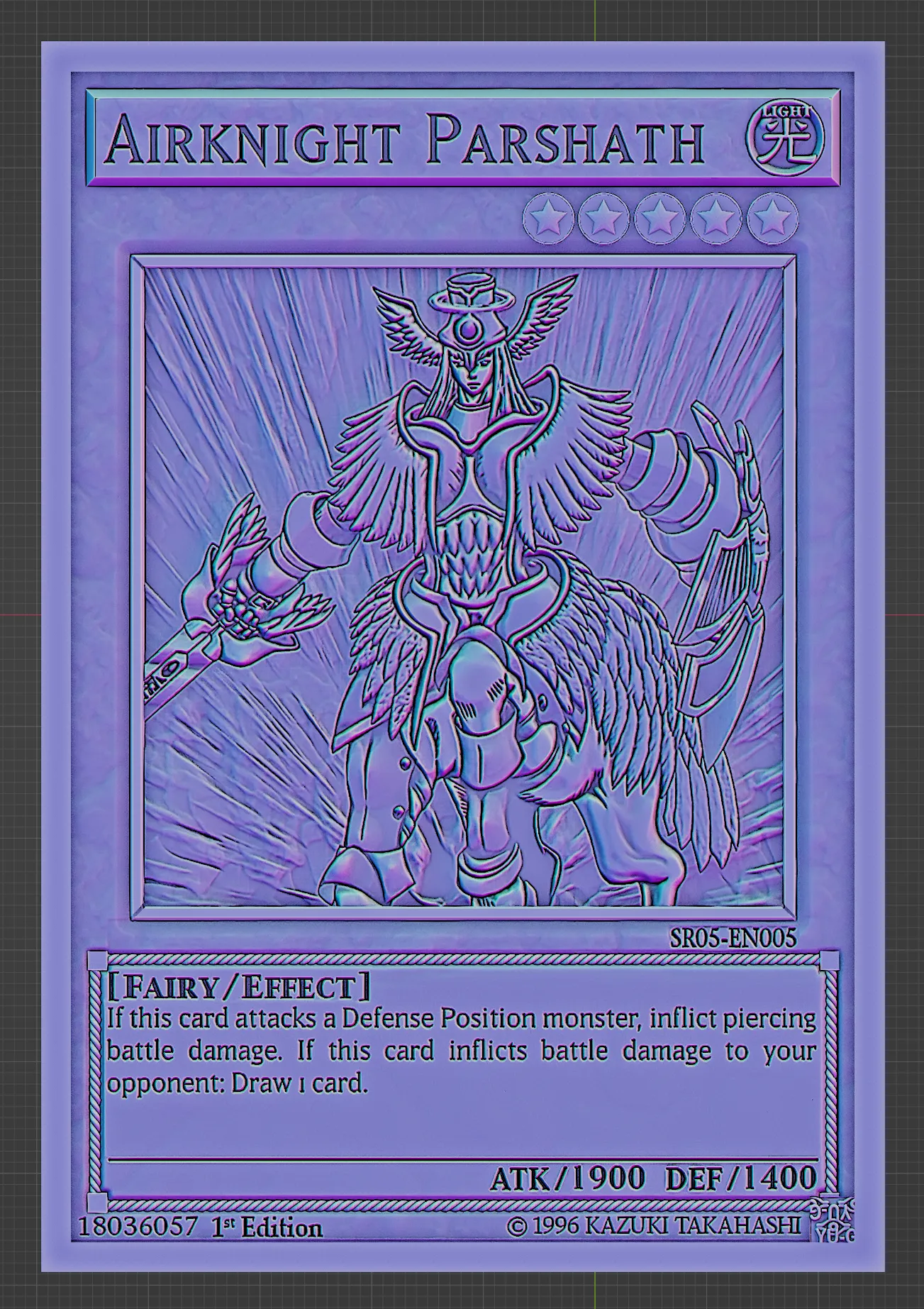 Other STL Download - AIRKNIGHT PARSHATH - YU-GI-OH!by Wsonuchiha3D