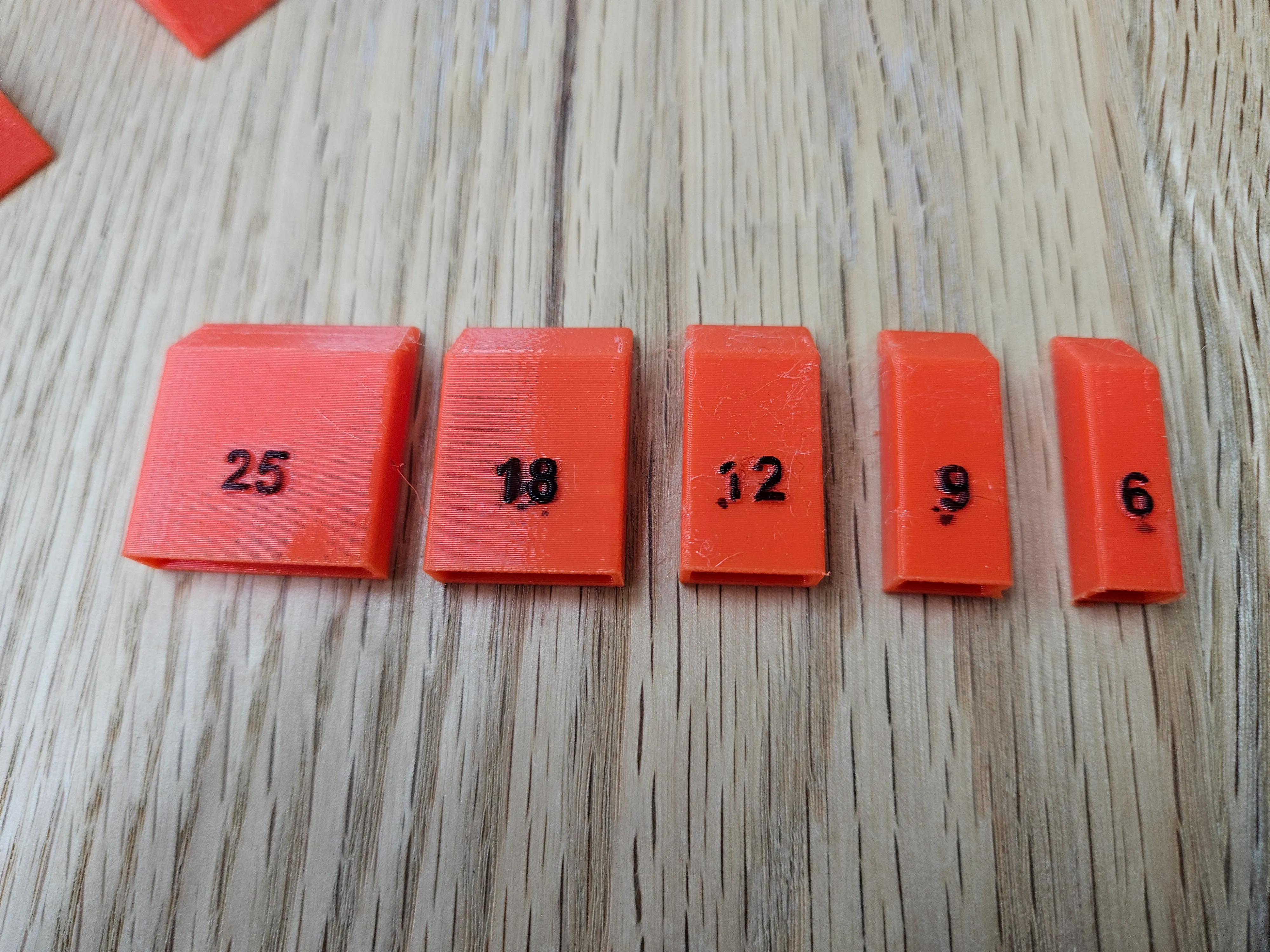 3D Printer Files | 3MF File | CHISEL GUARD FULL SET METRIC | Creality Cloud