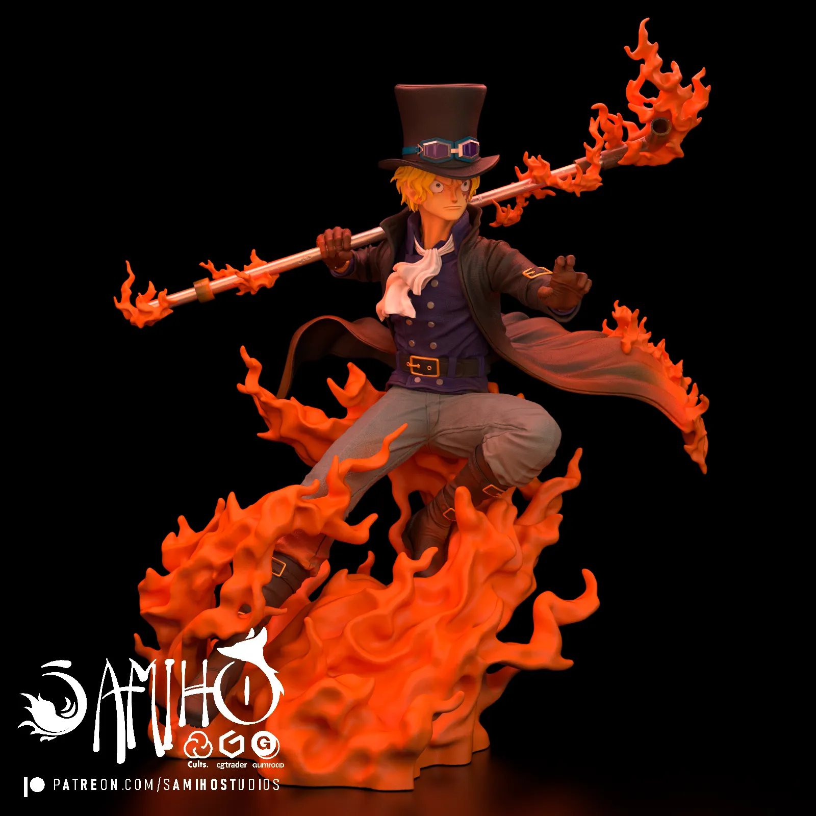 Characters & Creatures STL Download - Samiho Studios - Sabo: STLs ready ...