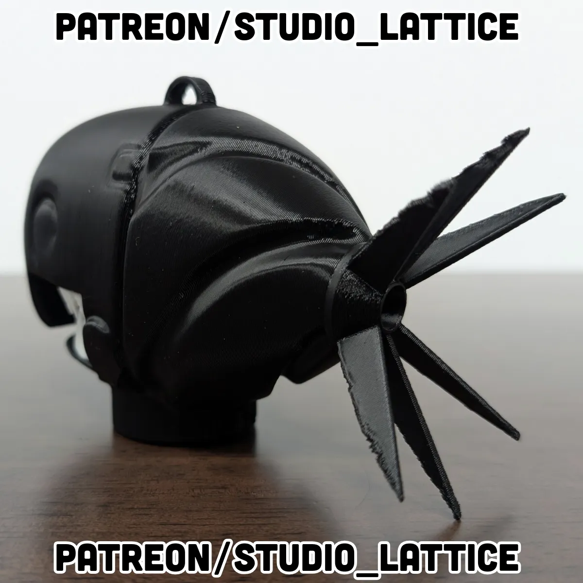 Other STL Download - Chainsaw Man Bomb Devil Helmet Christmas ...