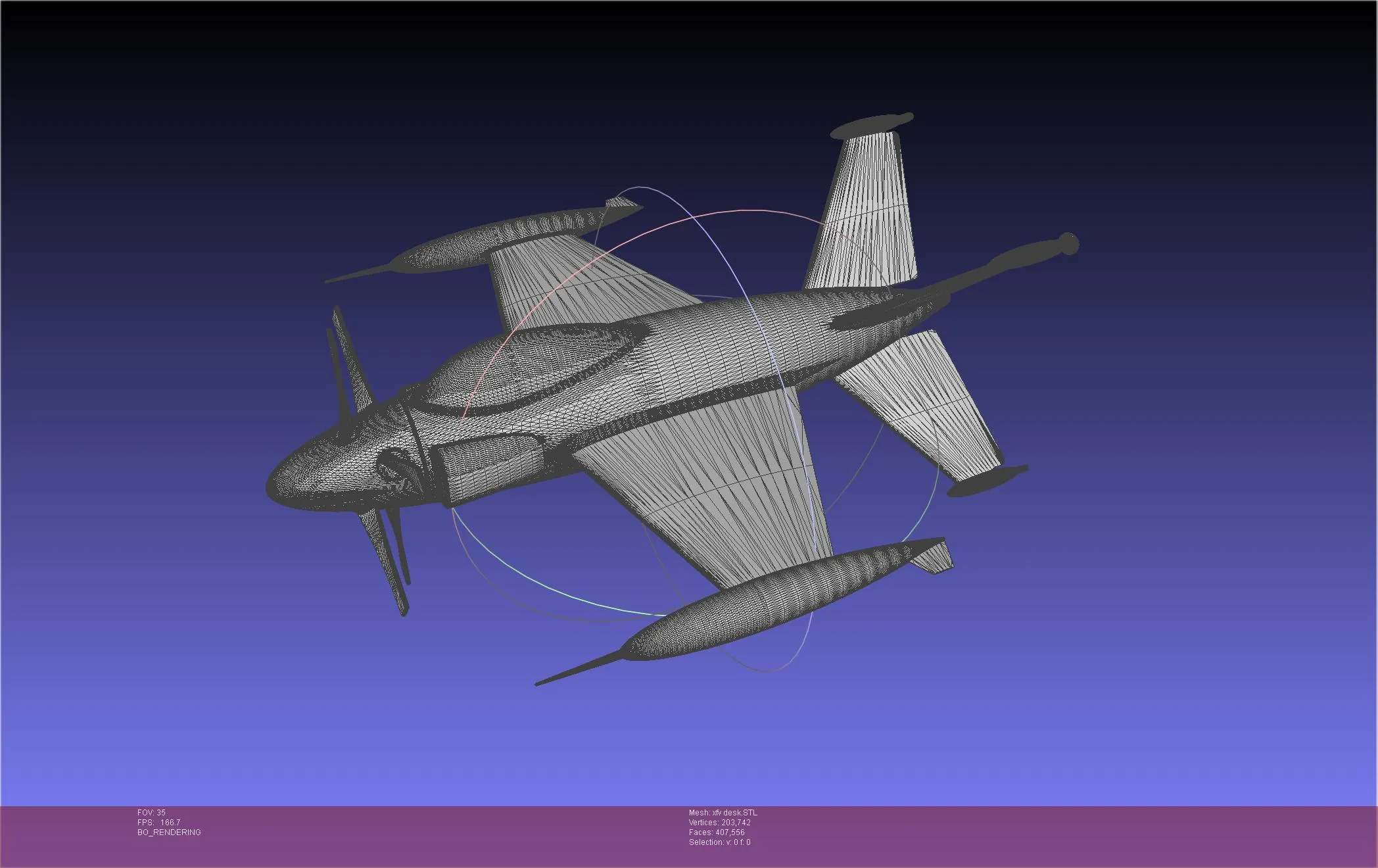 Vehicles & Machinery STL Download - Lockheed XFV Modelby Julian Danzer