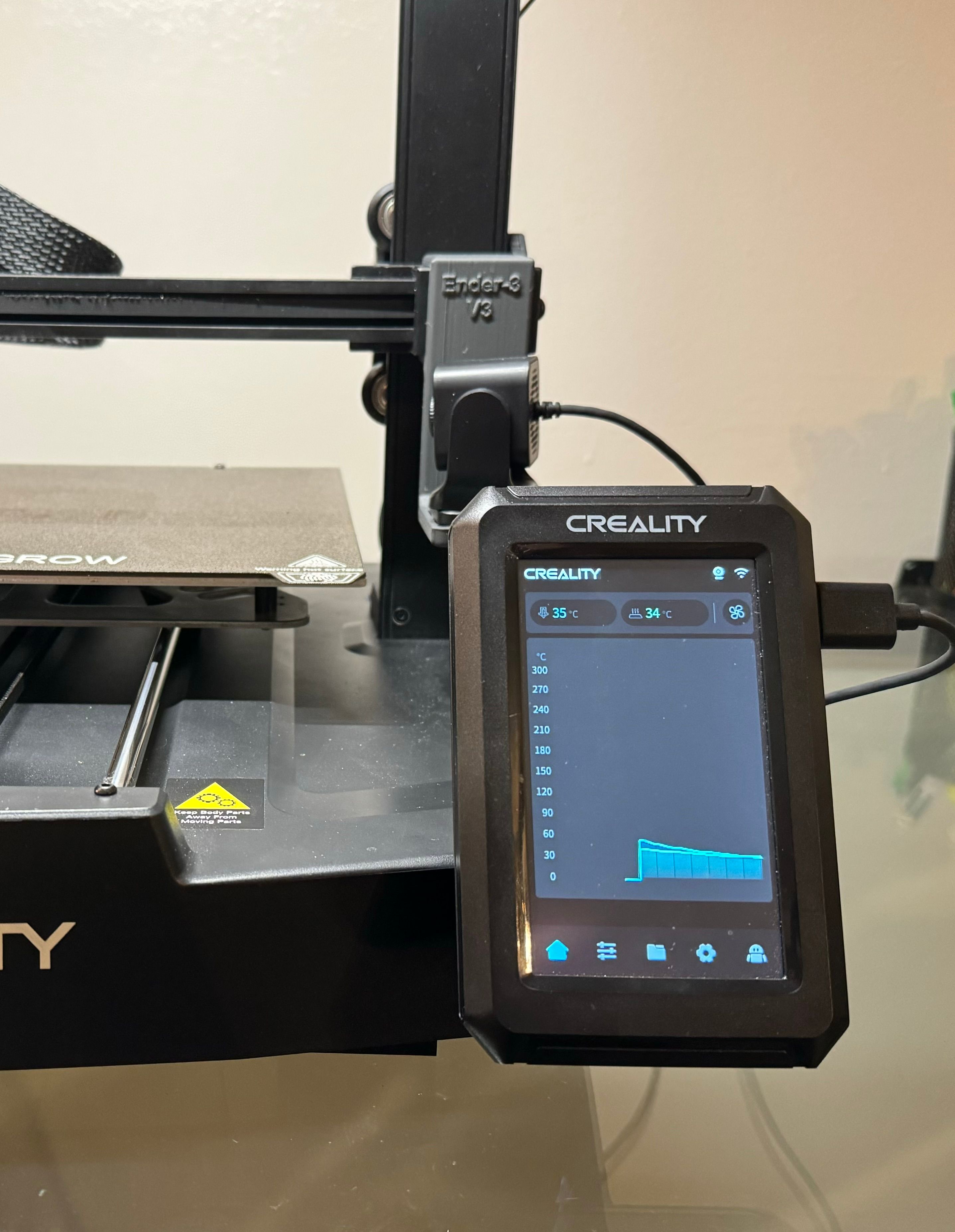 Ender-3 V3 SE/KE Screen Mount Upgrade (Nebula Pad Holder) | 3D models download | Creality Cloud