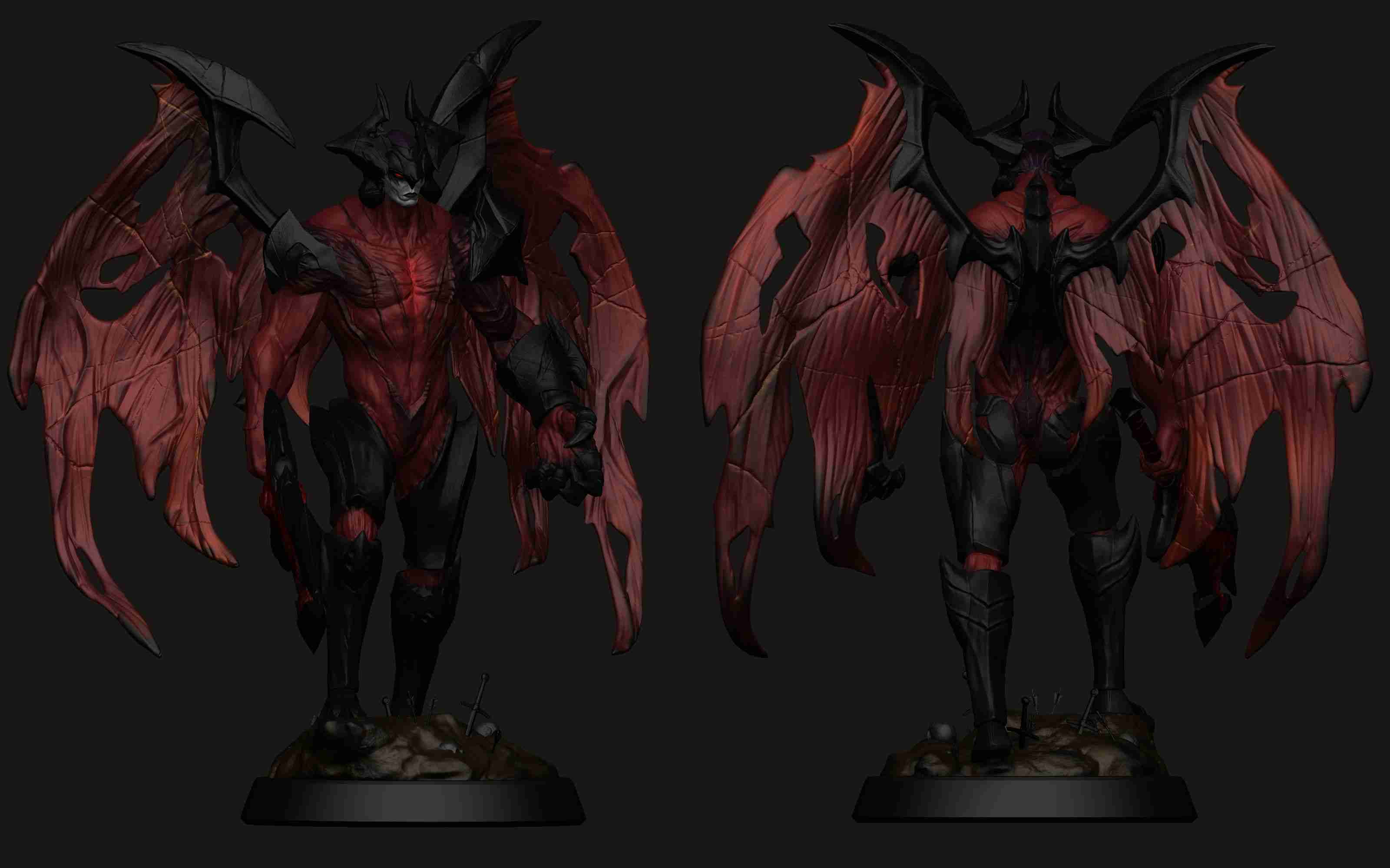 AATROX, THE DARKIN BLADE MINIATURE | 3D models download | Creality Cloud