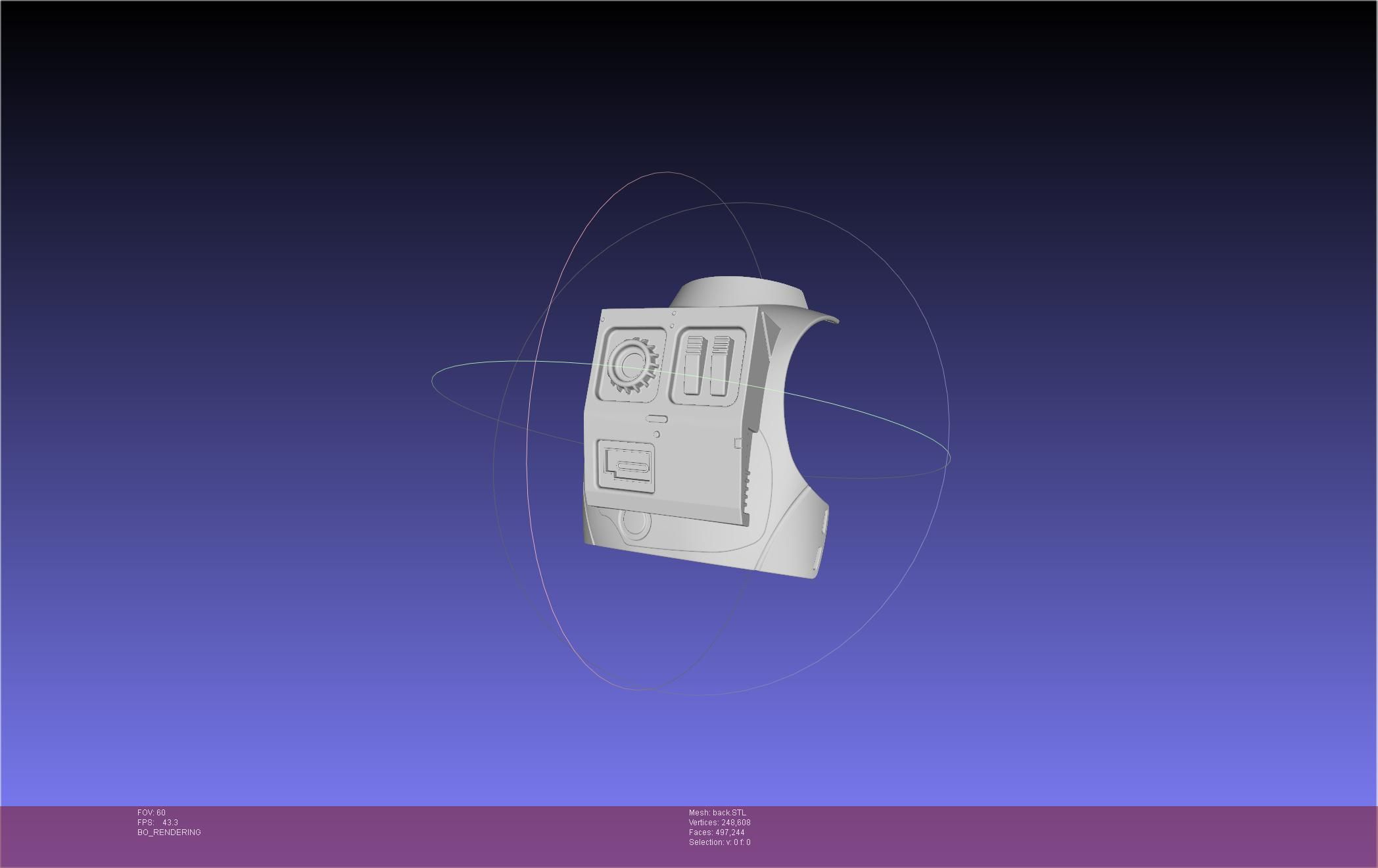 Star Wars Death Trooper Backplate | 3D models download | Creality Cloud