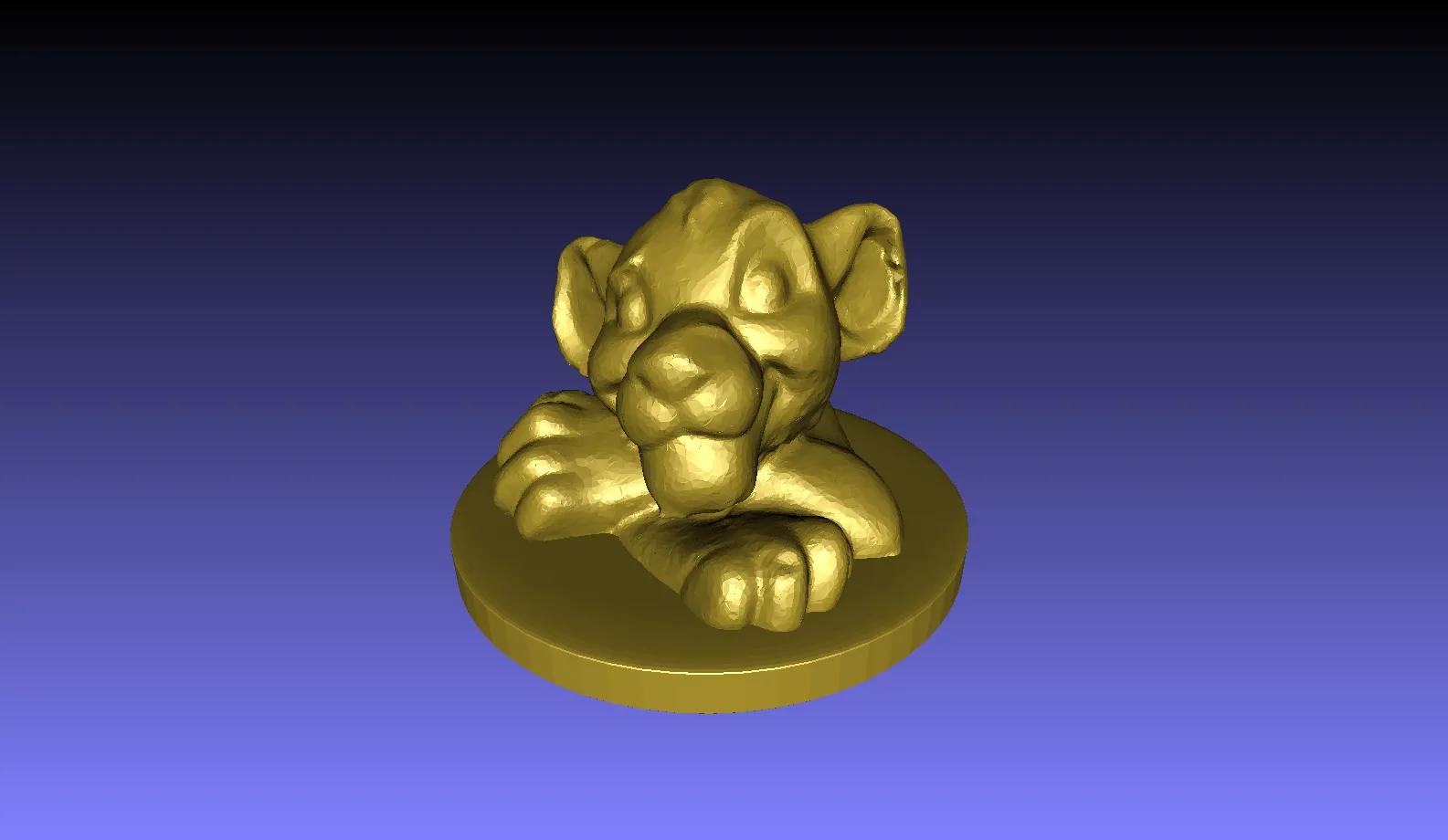 Lion king Simba | 3D models download | Creality Cloud