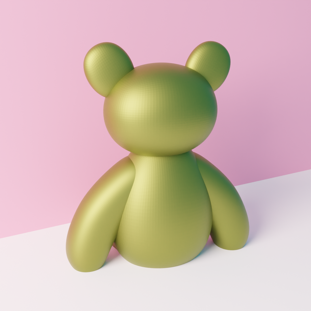 cute teddy bear | 3D models download | Creality Cloud