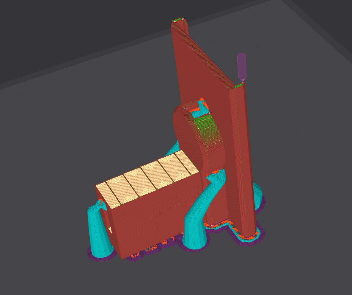 I get a weird square pattern for my surface in some models. With Cura i ...