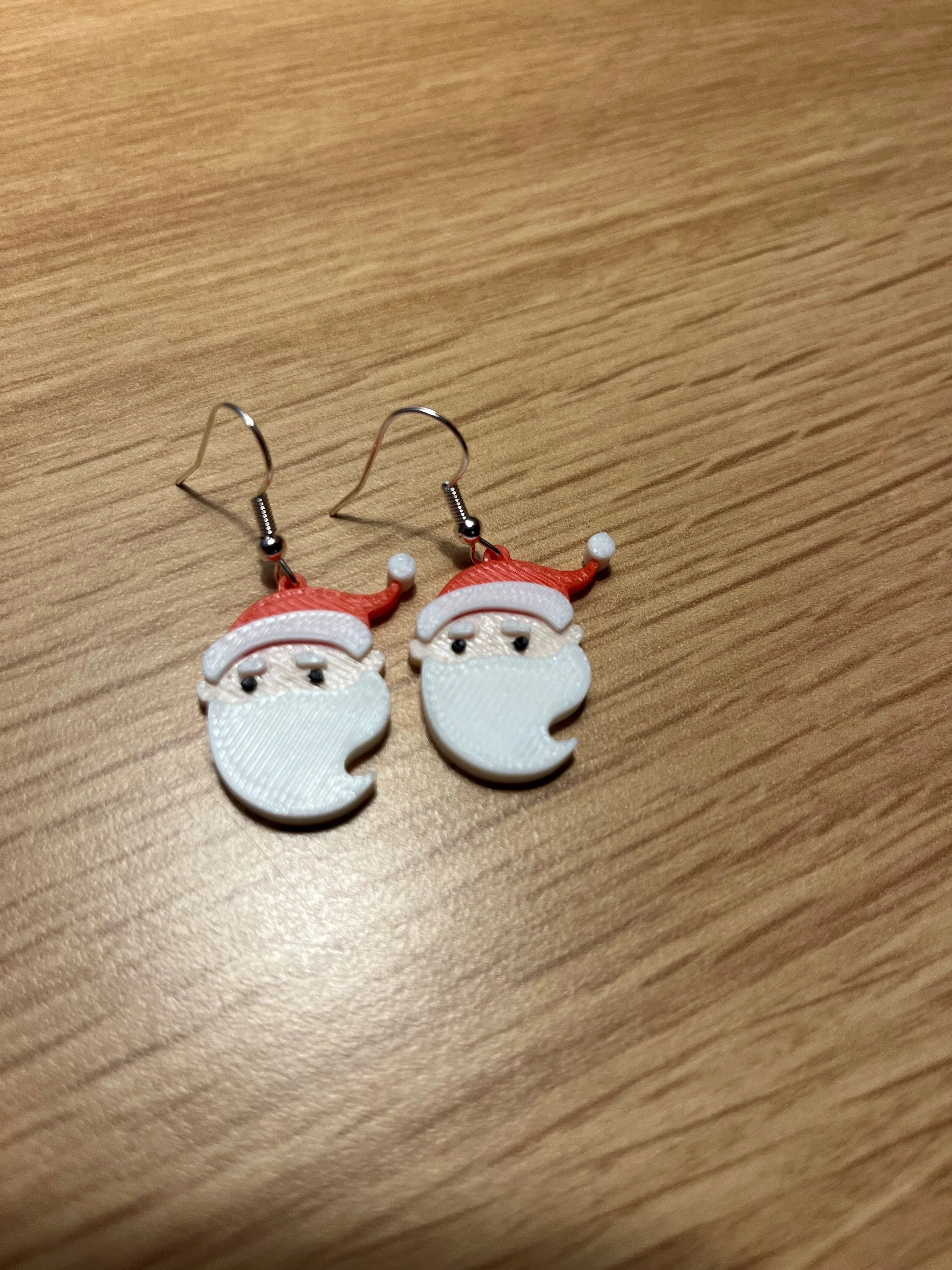 Father Christmas Earring Necklace Set | 3D models download | Creality Cloud