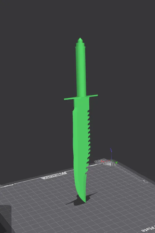 Characters & Creatures STL Download - Rambo knifeby Haydar Boz