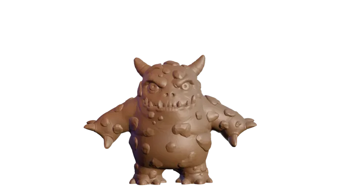 Characters & Creatures STL Download - Sand Monsterby RyKa 3D