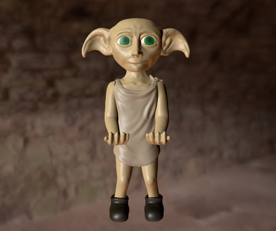 Soporte joystick Dobby - Harry Potter | 3D models download | Creality Cloud