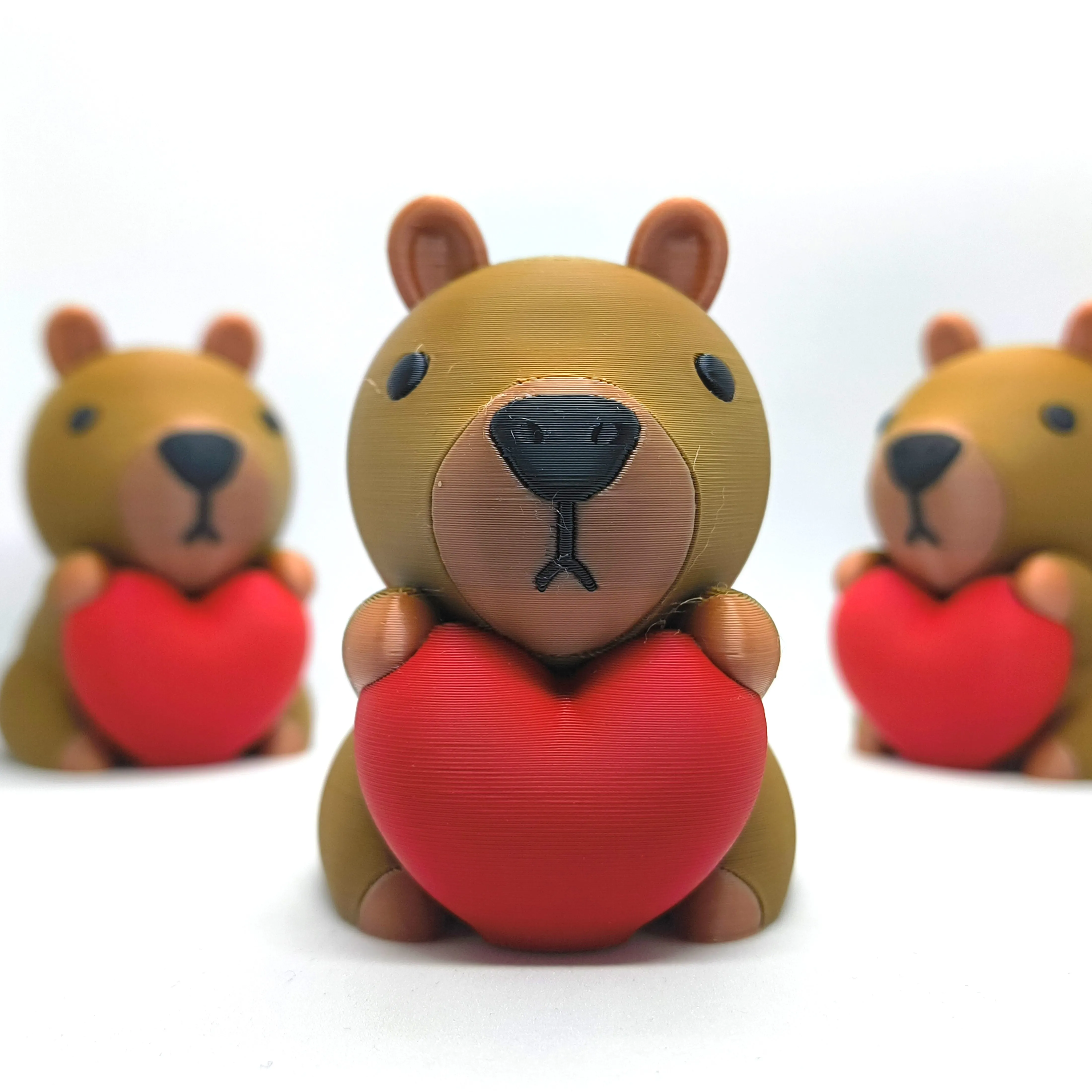 Other STL Download - Valentine's Special - Kawaii Capybaraby akash3dprints
