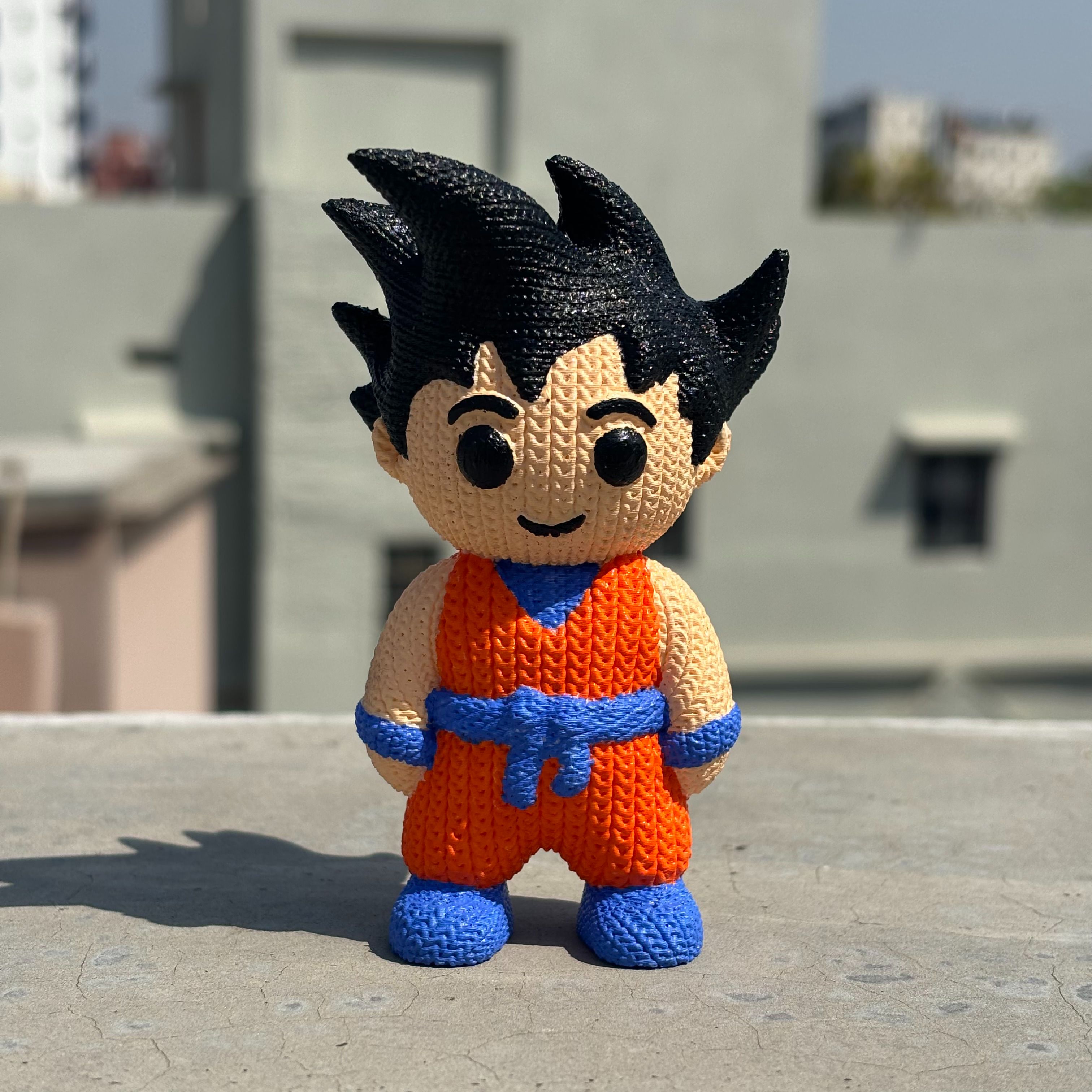 Knitted Goku | 3D models download | Creality Cloud