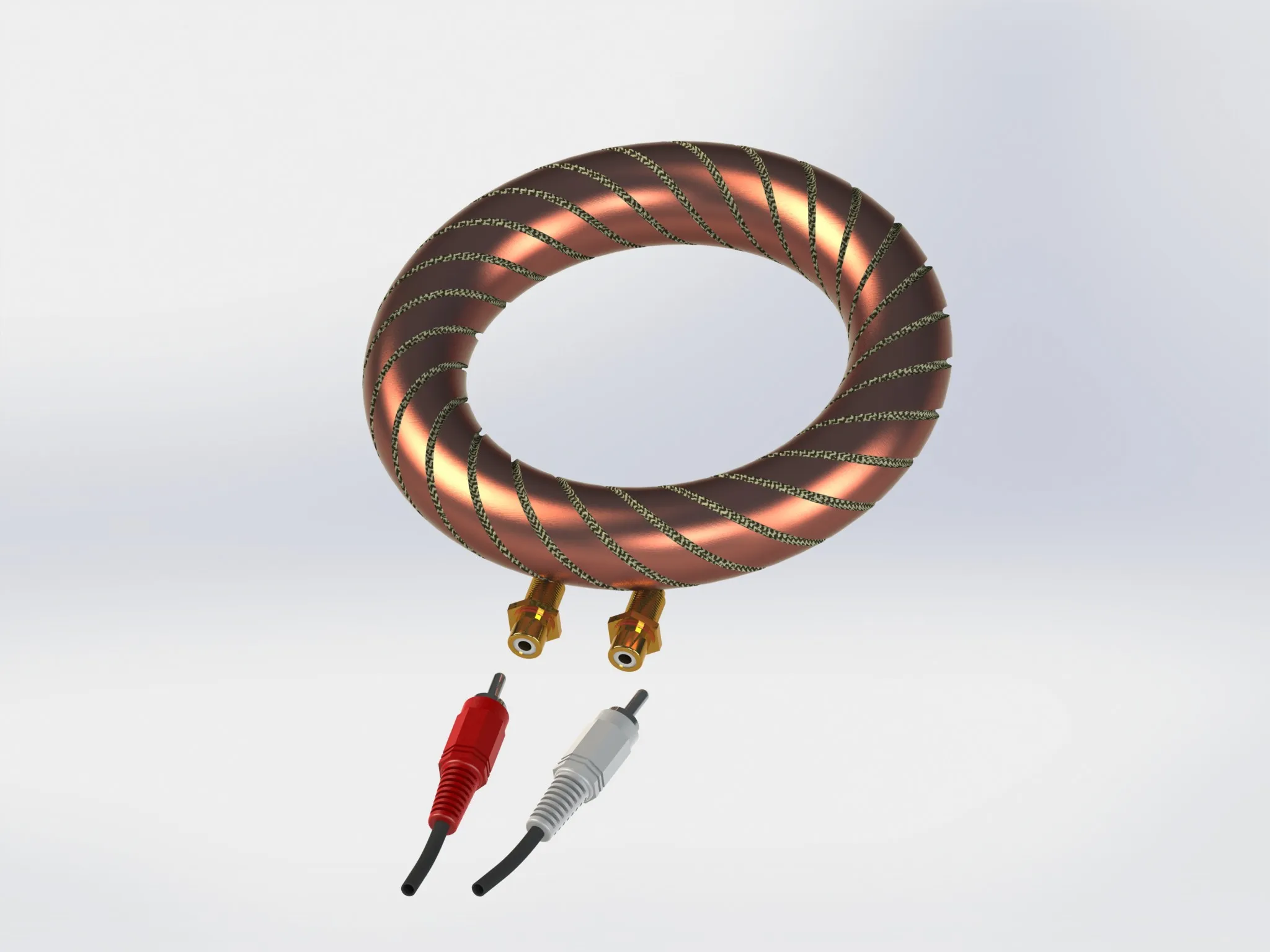 Other STL Download - Rodin Coil TORUS .STL 136mm. x 24mm. Diameter with ...