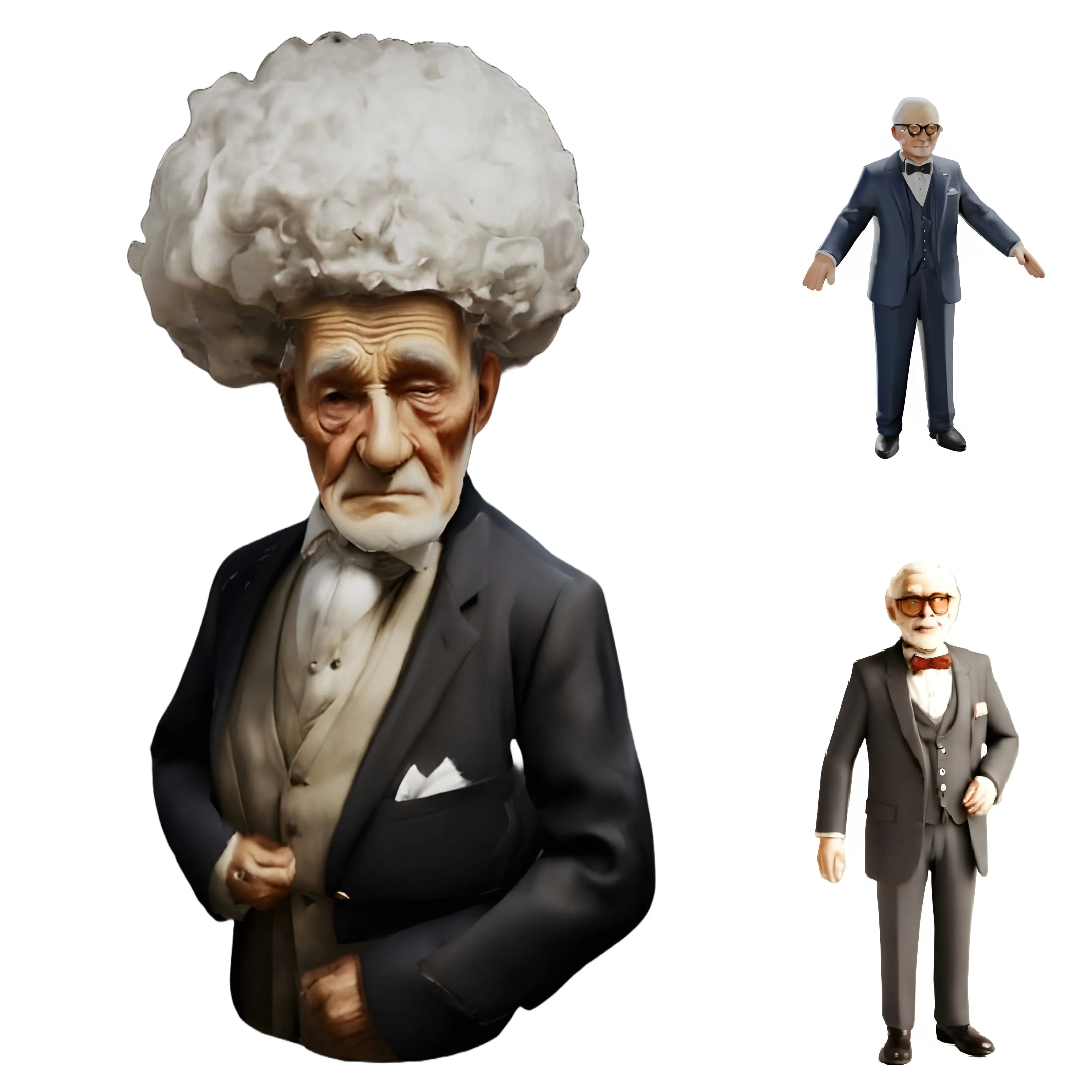 Other STL Download - Distinguished Gentlemen Collectionby MR AnyCAD