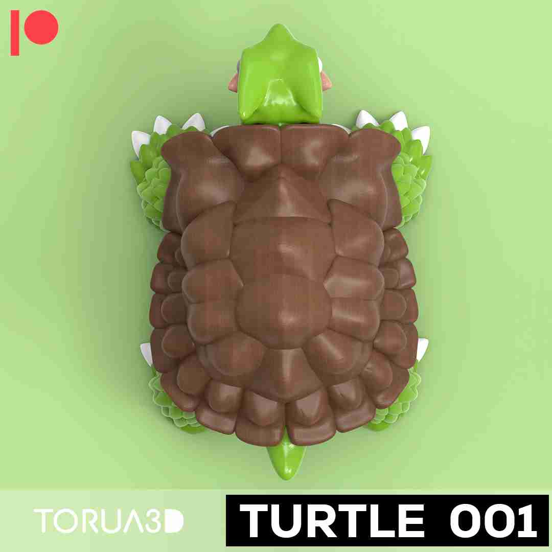 Articulated Turtle for 3d printing STL file | 3D models download ...