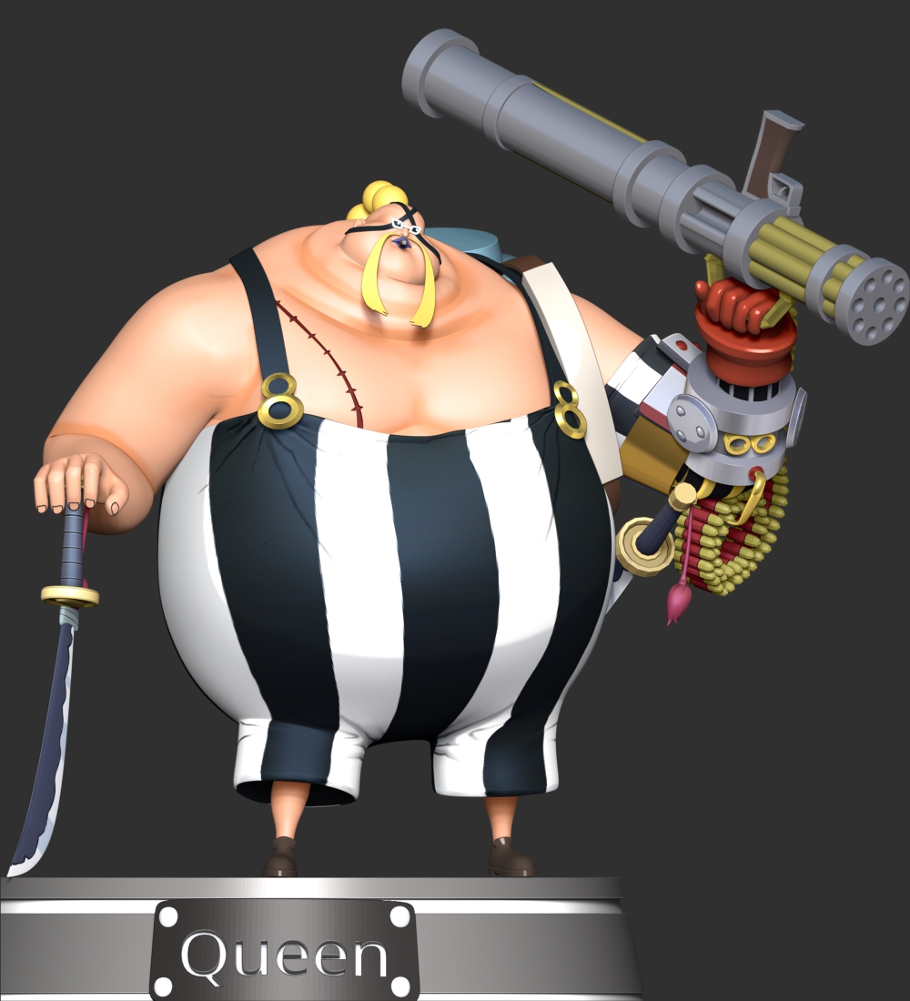 Queen - One Piece | 3D modeller indir | Creality Bulutu