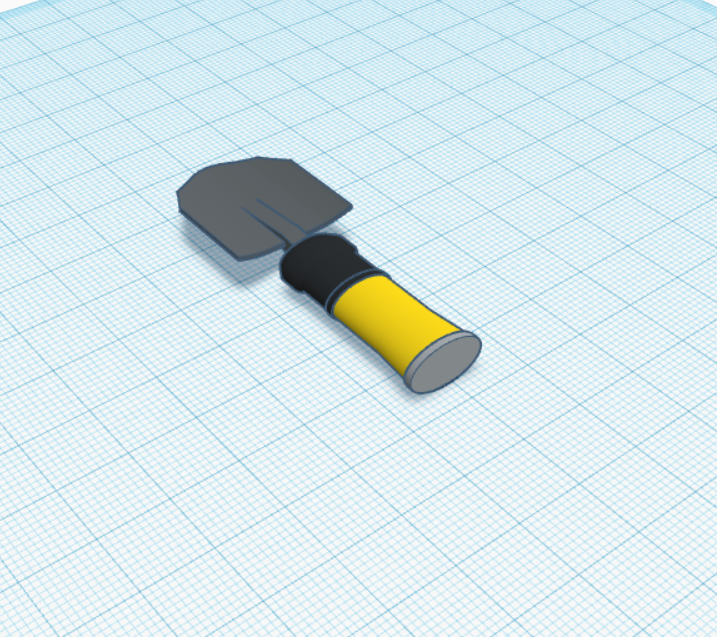 A small shovel for digging in soft dirt. Comment any problems and I ...