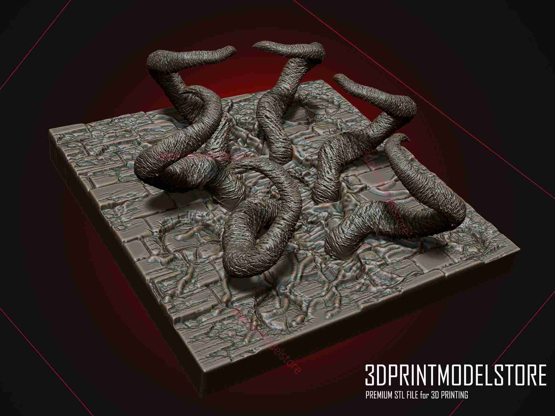Stranger Things Hole Monster | 3D models download | Creality Cloud