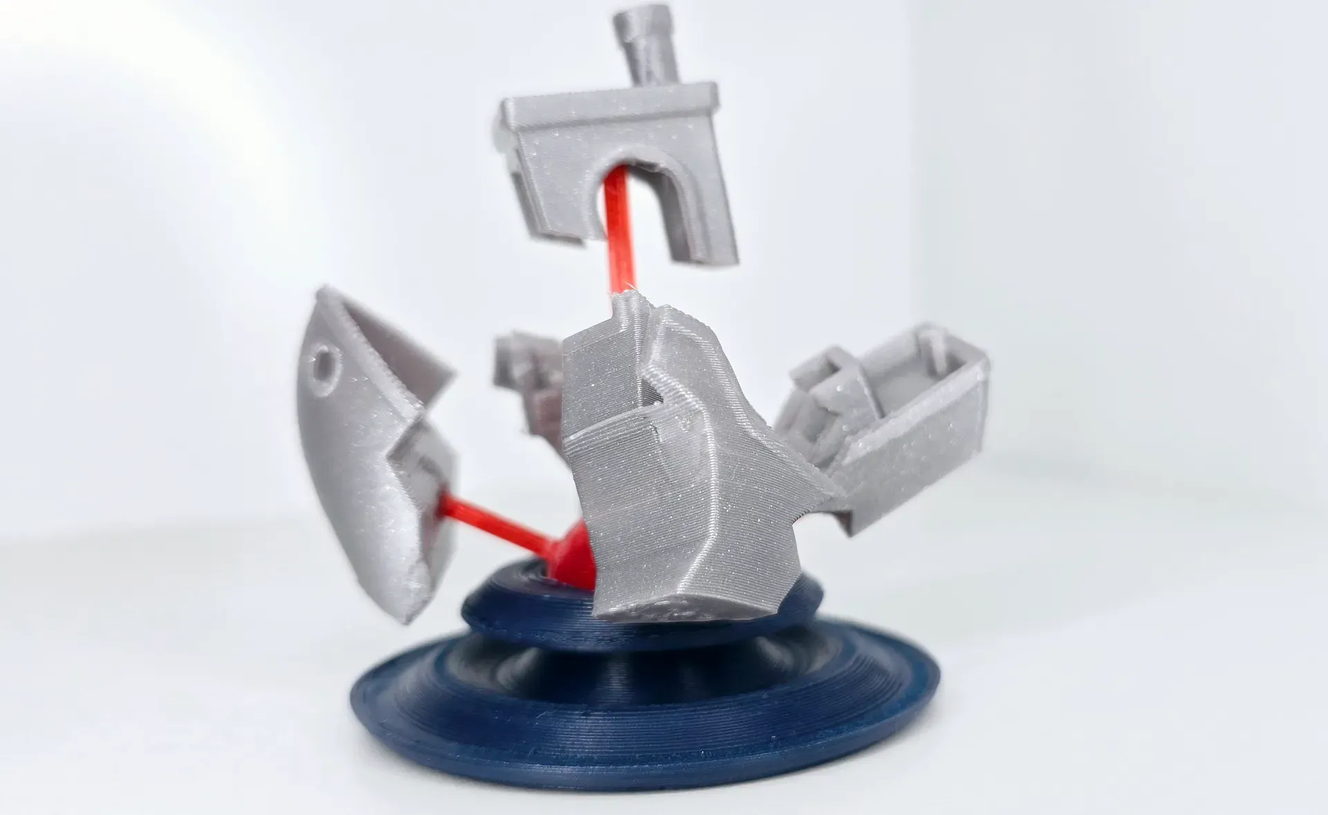 3D Printer Files | 3MF File | EXPLODING 3D BENCHY BOAT | Creality Cloud