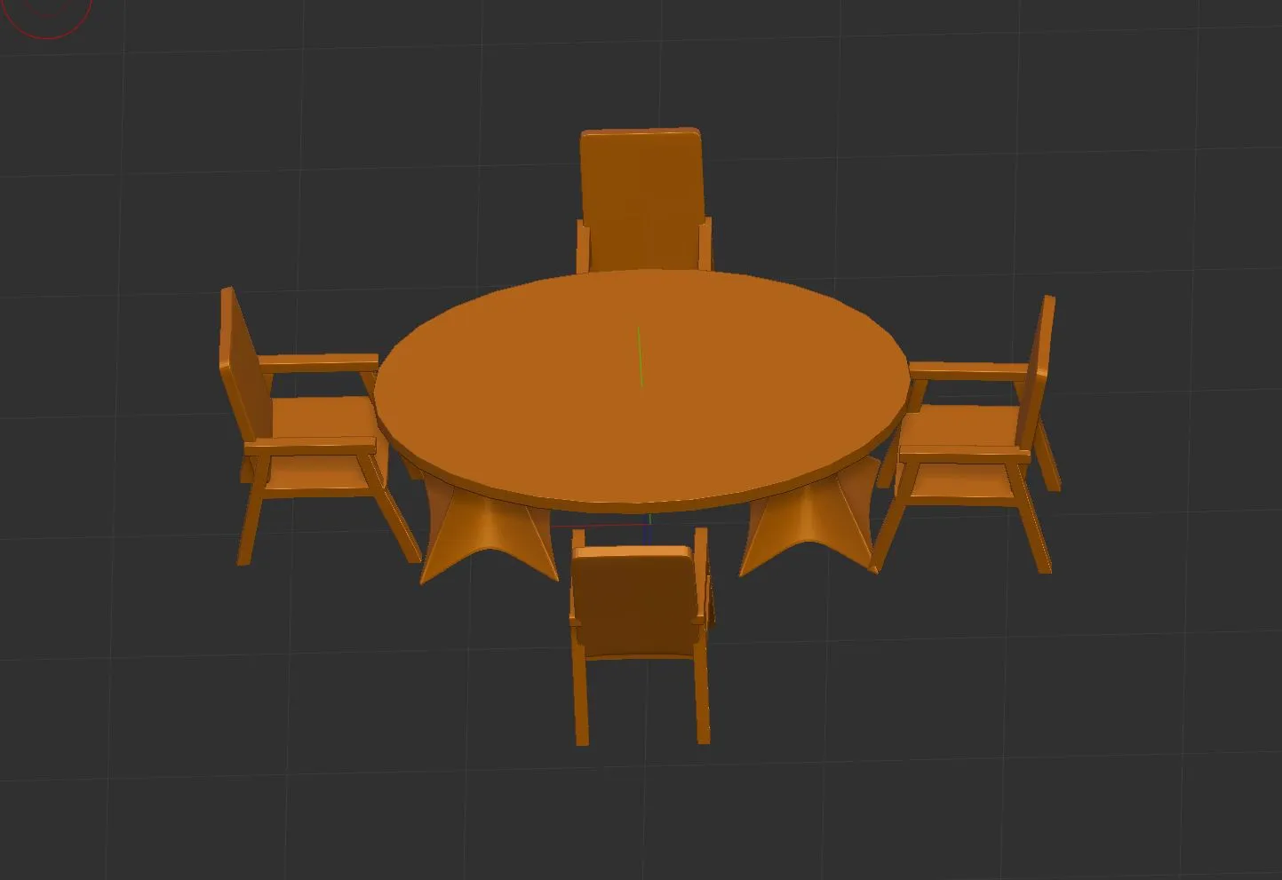 Other STL Download - Chair with Dining Tableby KeshtoArt