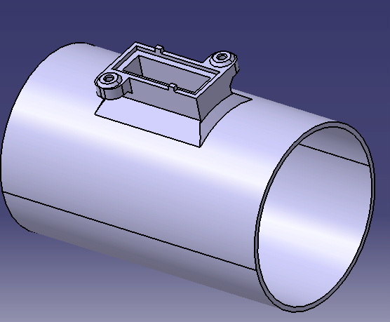 GOLF 5 GTI AIR FLOW MAF SENSOR HOLDER | 3D models download | Creality Cloud