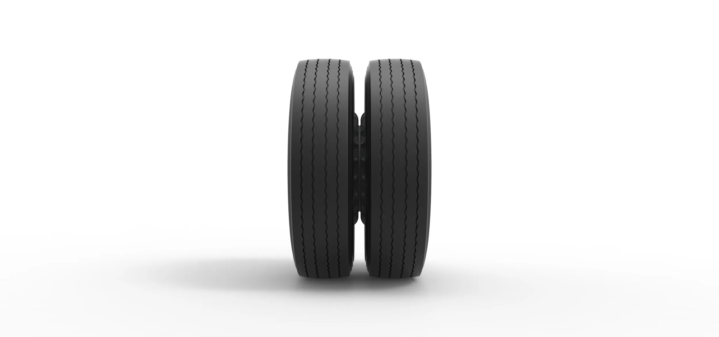 Vehicles & Machinery STL Download - Rear wheel of racing semi truck ...
