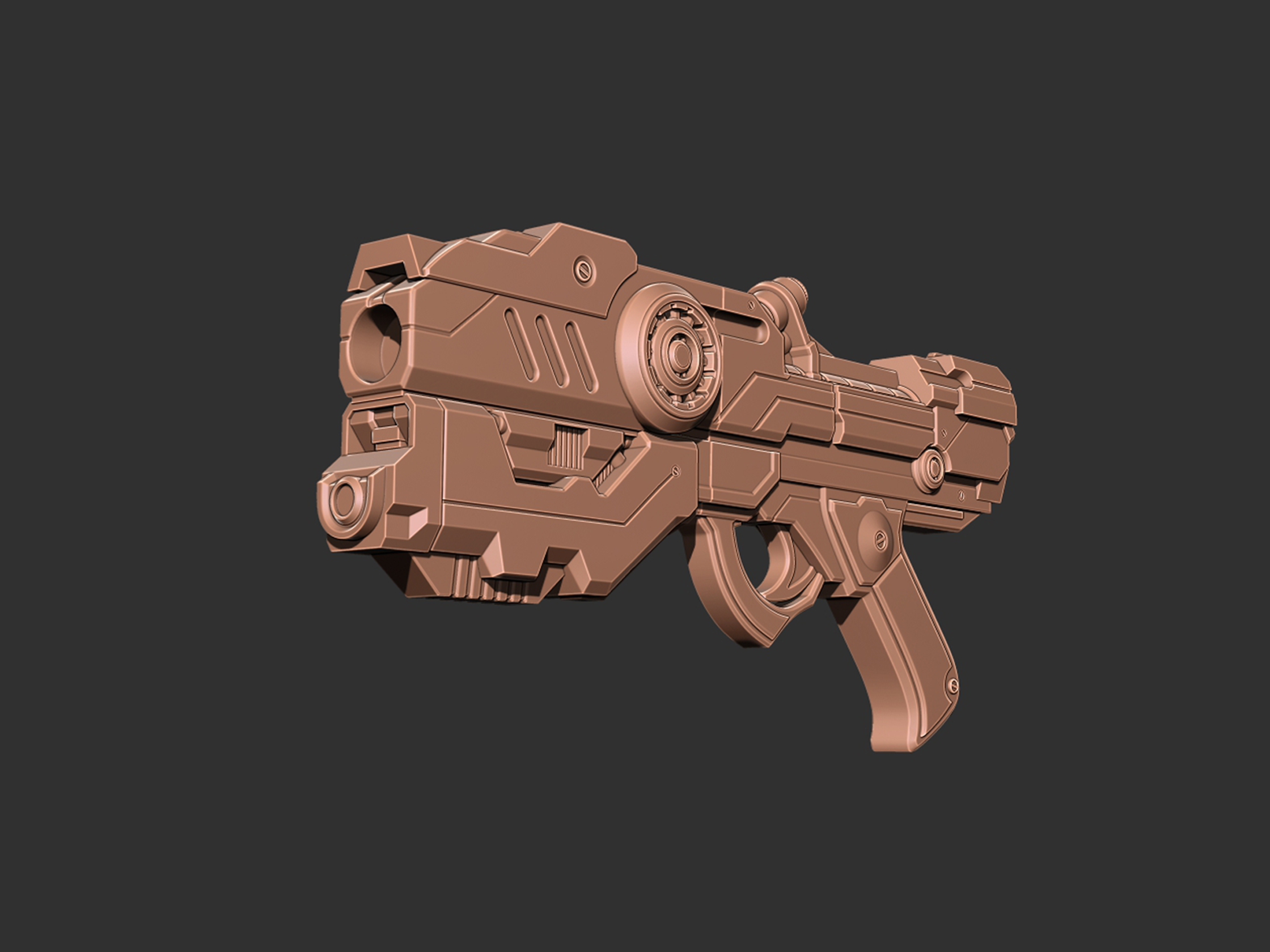 Star Lord gun 3D print model | 3D models download | Creality Cloud