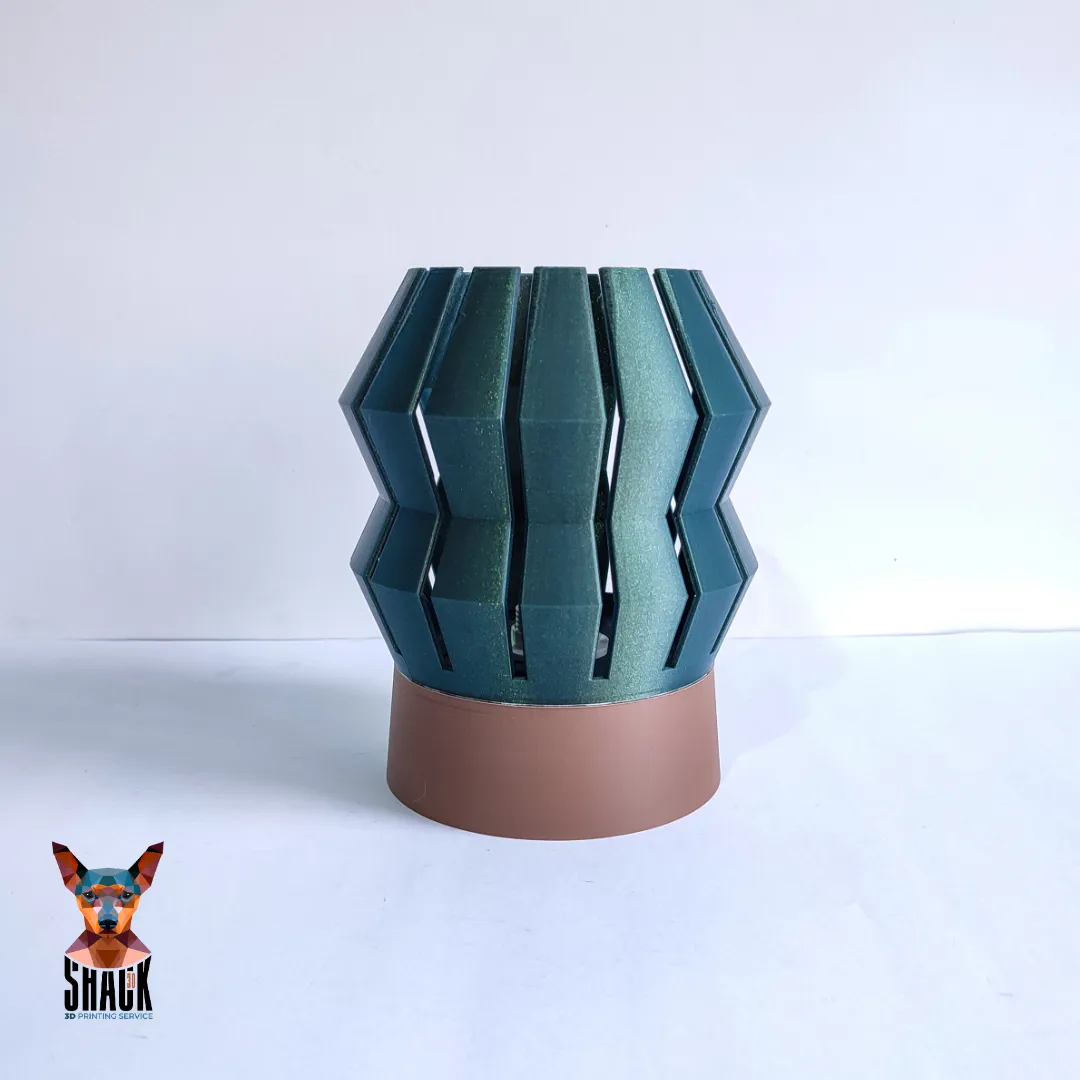 Lighting & Lamps STL Download - Geometric Glow Lampby Shack3D_print