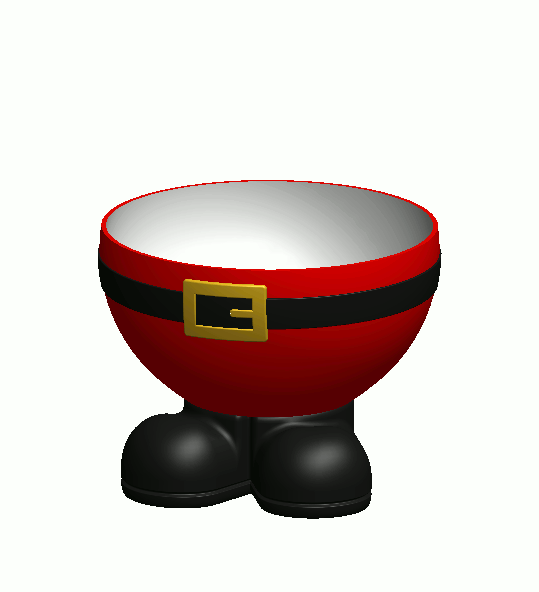 Santa bowl | 3D models download | Creality Cloud