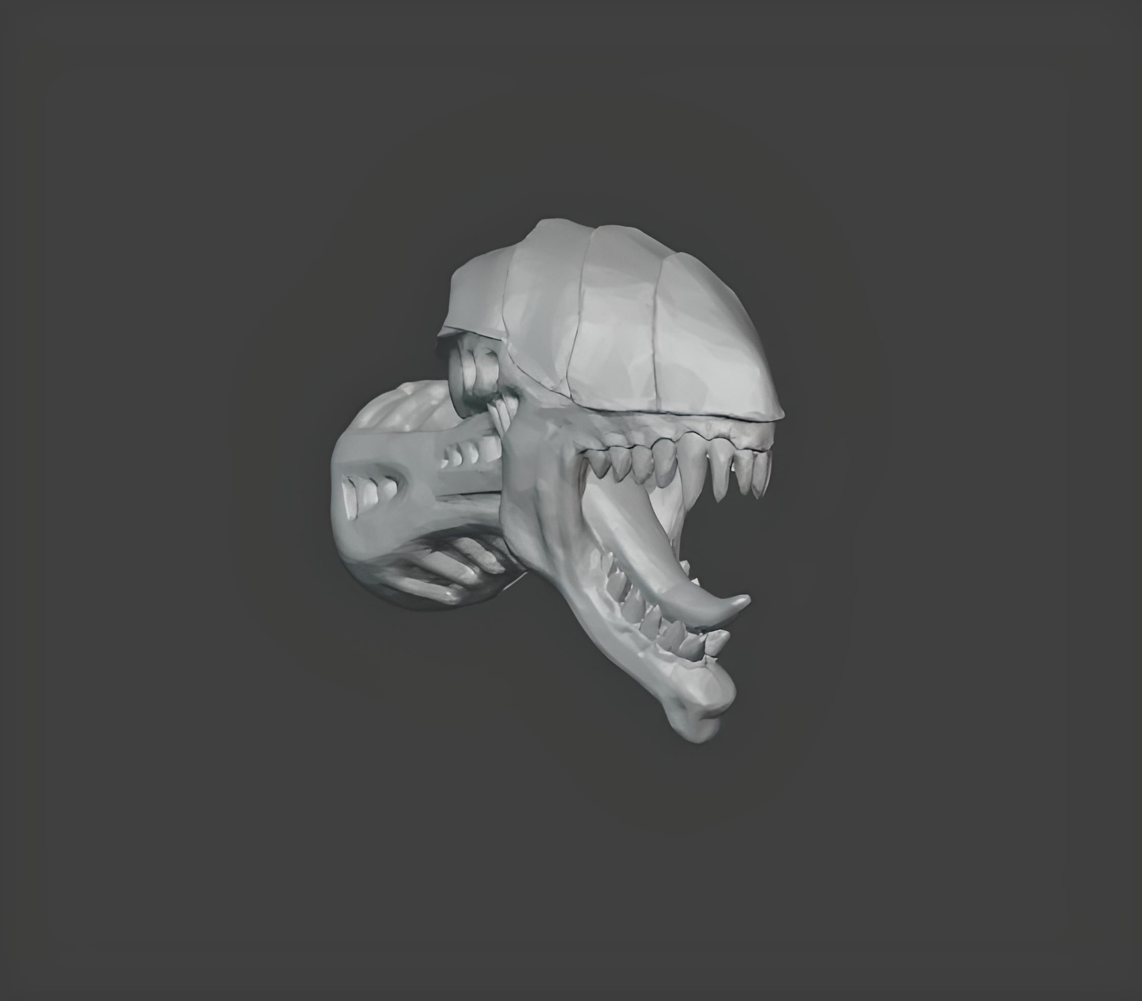 ALIEN HEAD | 3D models download | Creality Cloud