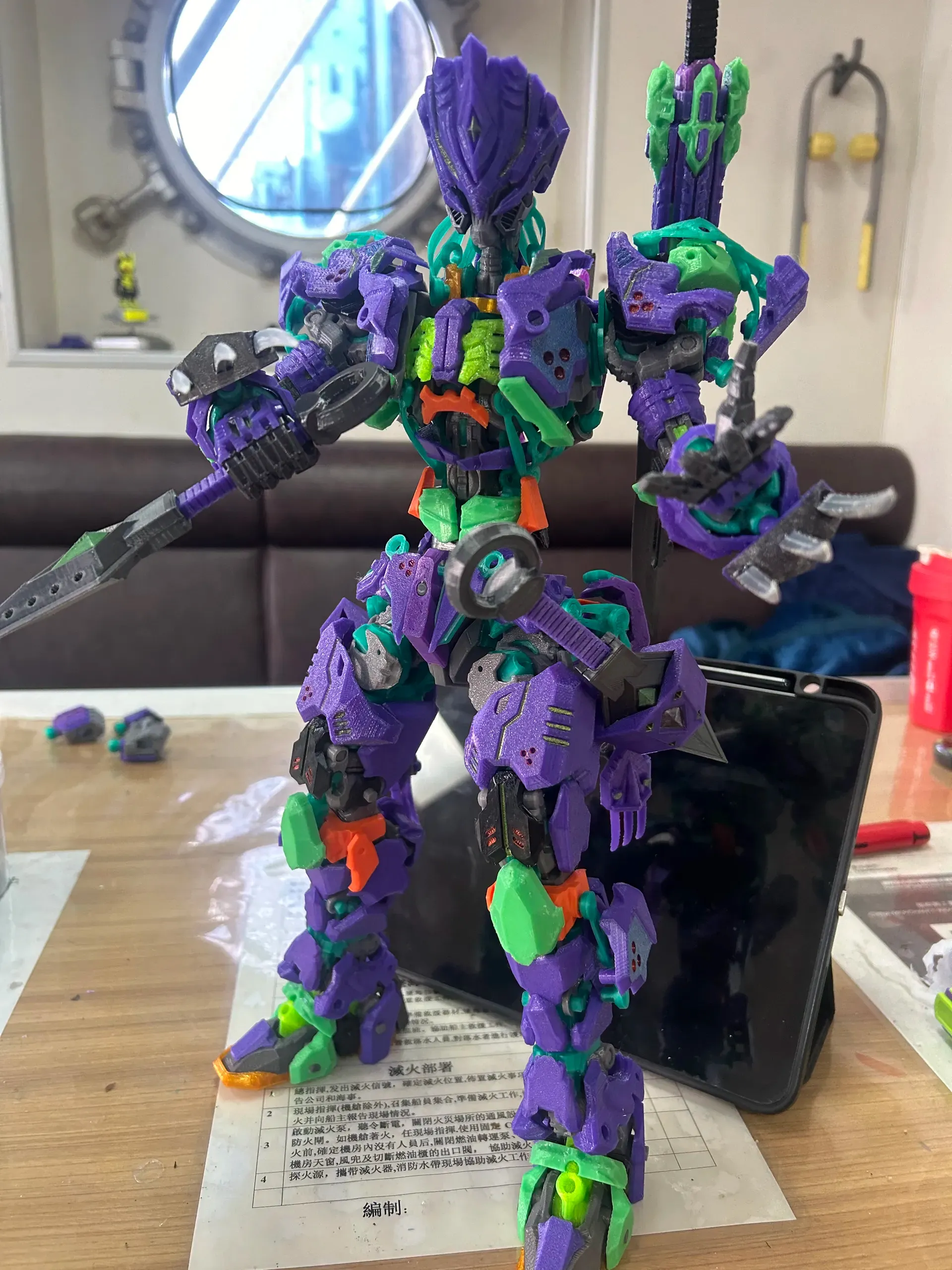 3D Printer Files | 3MF File | Assembly Robot: SH-02 1.2 Update ...